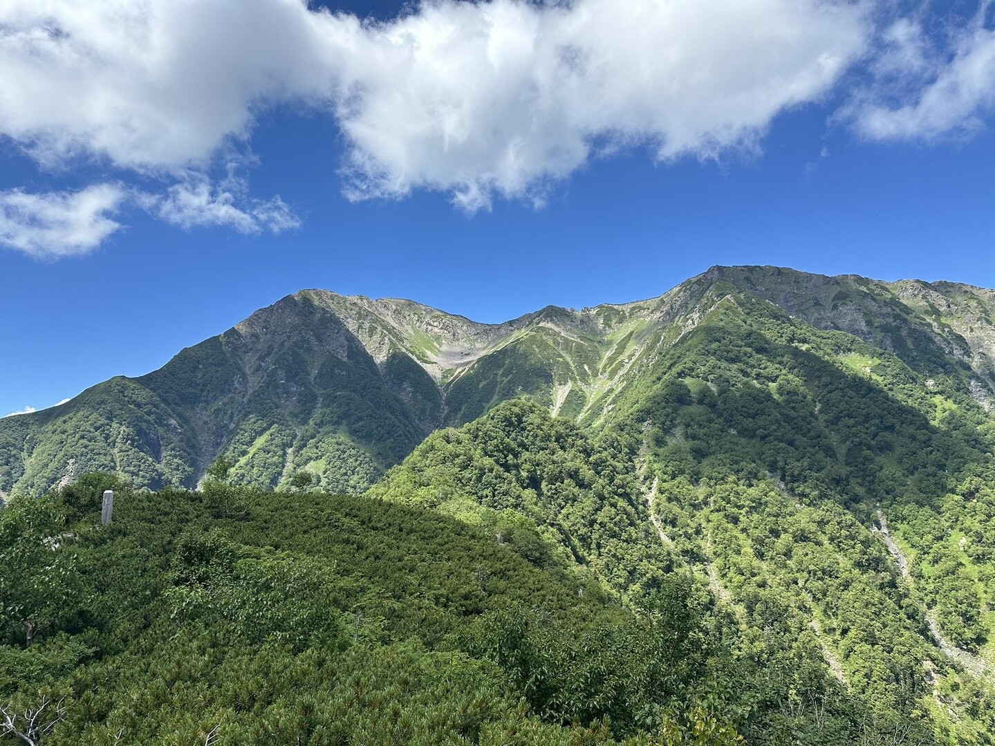 赤石岳-2024-08-12 / 石ころさんの荒川岳・東岳（悪沢岳）・前岳・中岳・赤石岳の活動データ | YAMAP / ヤマップ