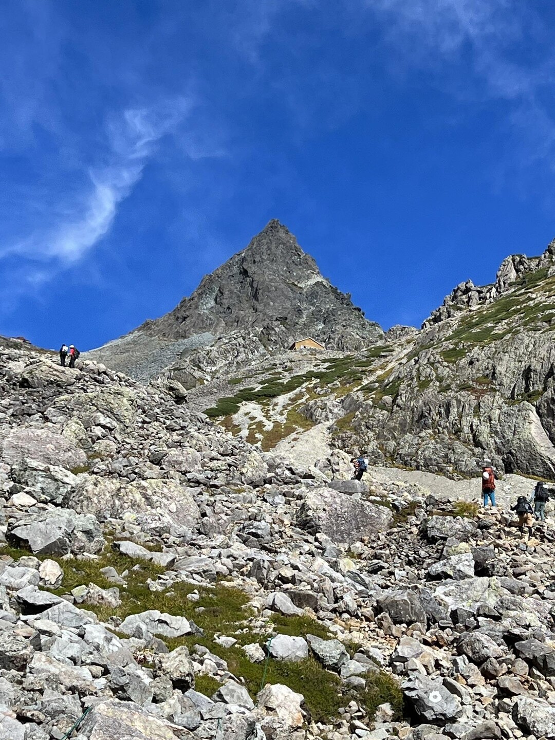 槍ヶ岳ブルー🩵 / sinoさんさんの槍ヶ岳・穂高岳・上高地の活動データ | YAMAP / ヤマップ