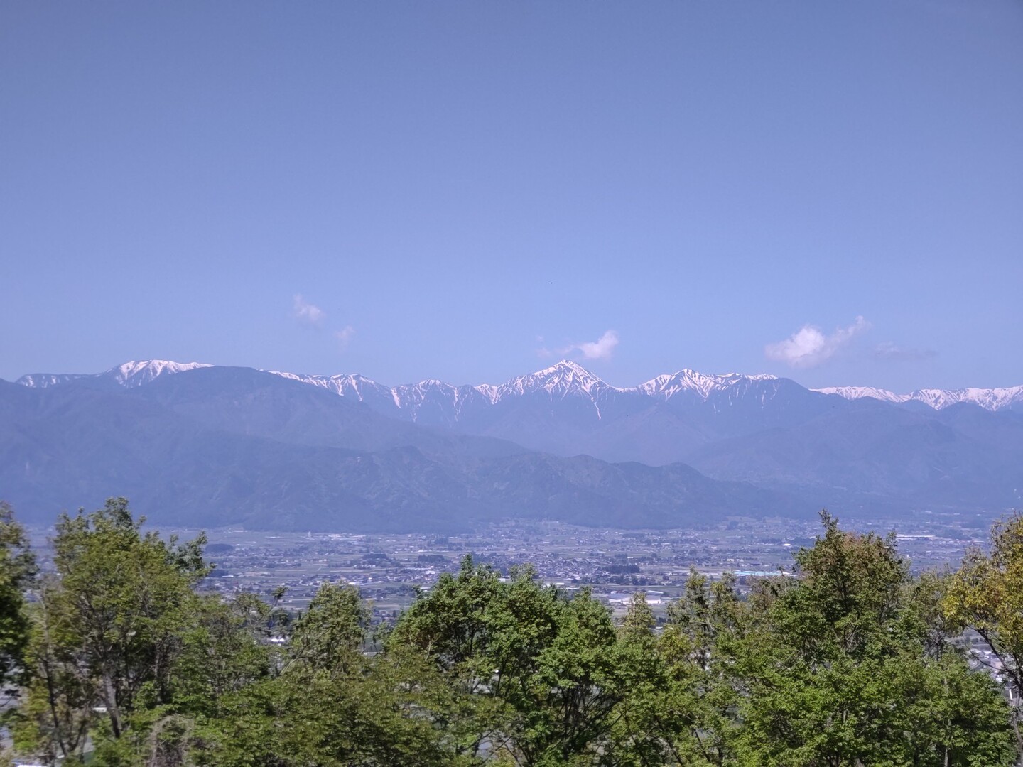 アルプス公園より。北アルプスがとてもよく... / Hi-Sugarさんのモーメント | YAMAP / ヤマップ