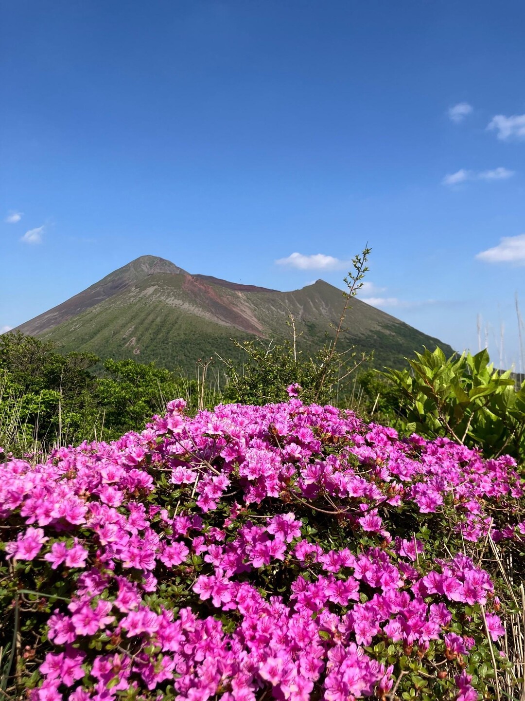 MK🌸まずは中岳、御鉢・高千穂峰（霧島山） / ORIBAさんの霧島山・韓国岳・高千穂峰・夷守岳・烏帽子岳の活動データ | YAMAP / ヤマップ