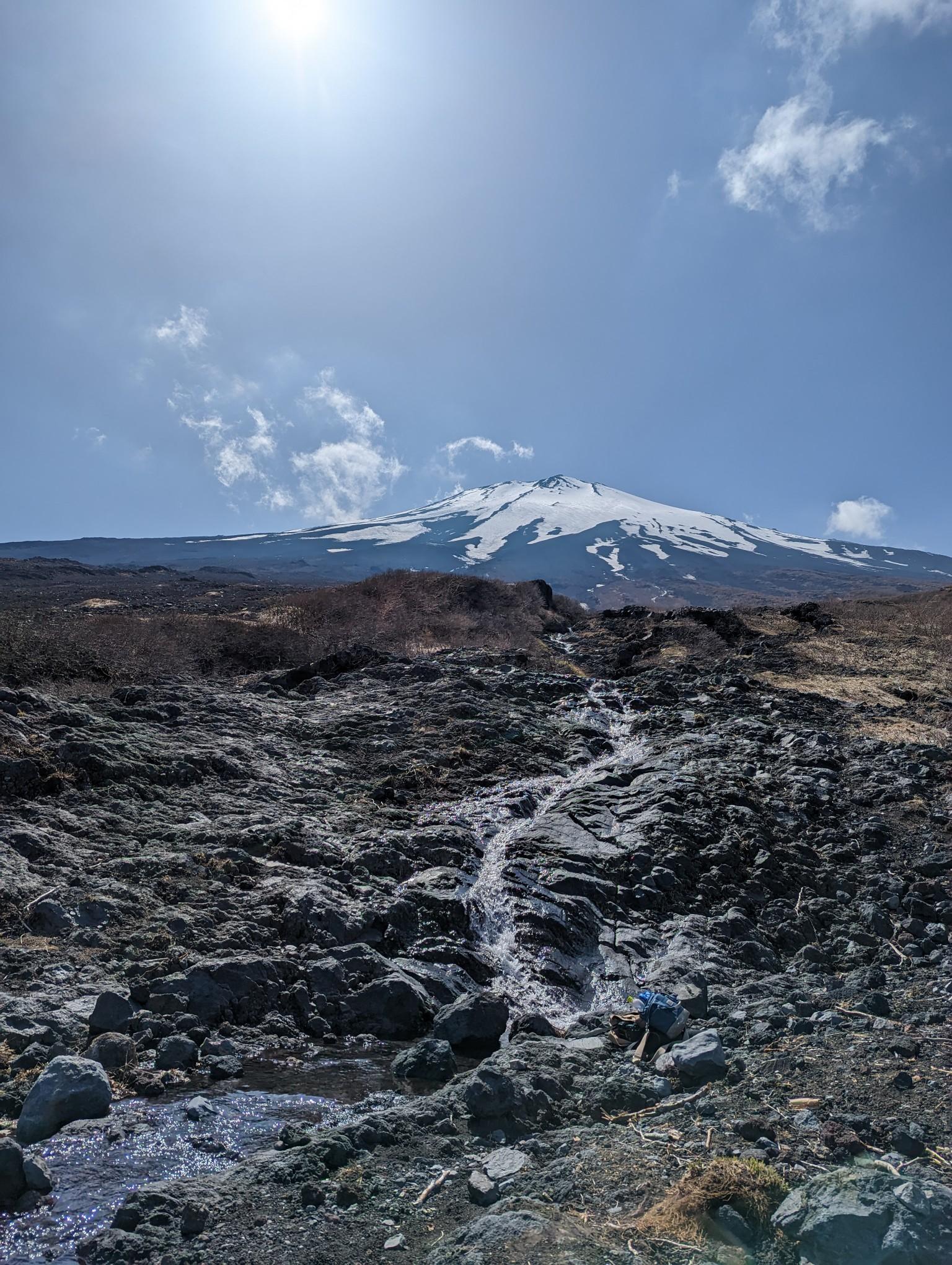 須走まぼろしの滝と小富士 / endohさんの富士山の活動データ | YAMAP / ヤマップ