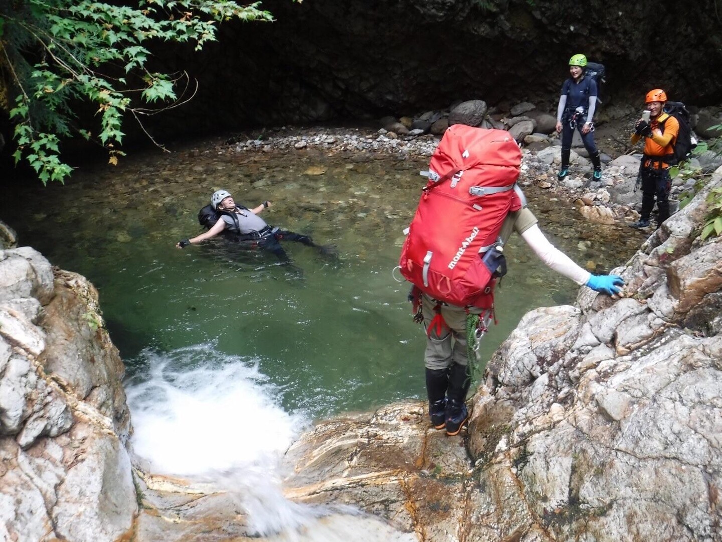 (沢登り)大渚沢 / わかわかさんの鬼怒沼山・物見山・黒岩山の活動データ | YAMAP / ヤマップ