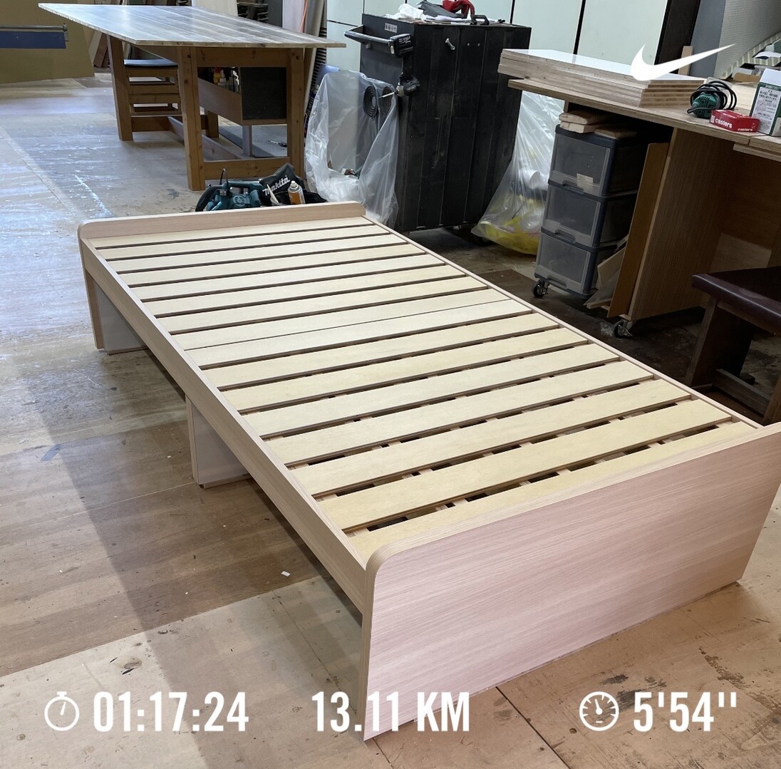 水曜の夜RUN! 久々にベッドを作っ... / 1129さんのモーメント | YAMAP / ヤマップ