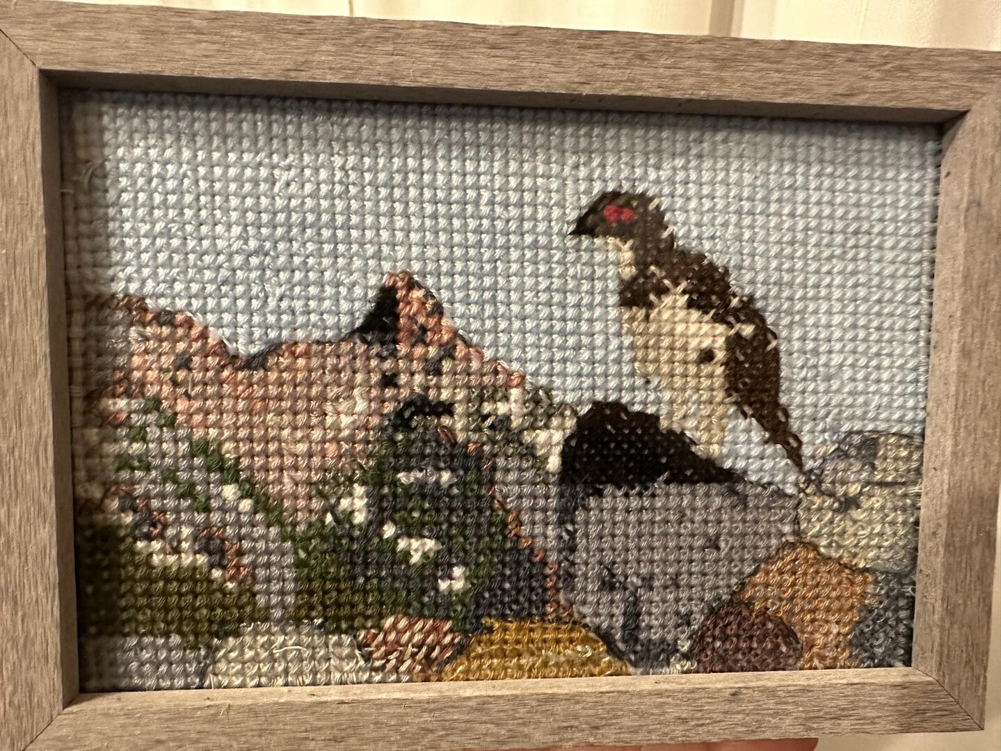 クロステッチ完成 同じ色使うと糸がなくて... / misaさんのモーメント | YAMAP / ヤマップ