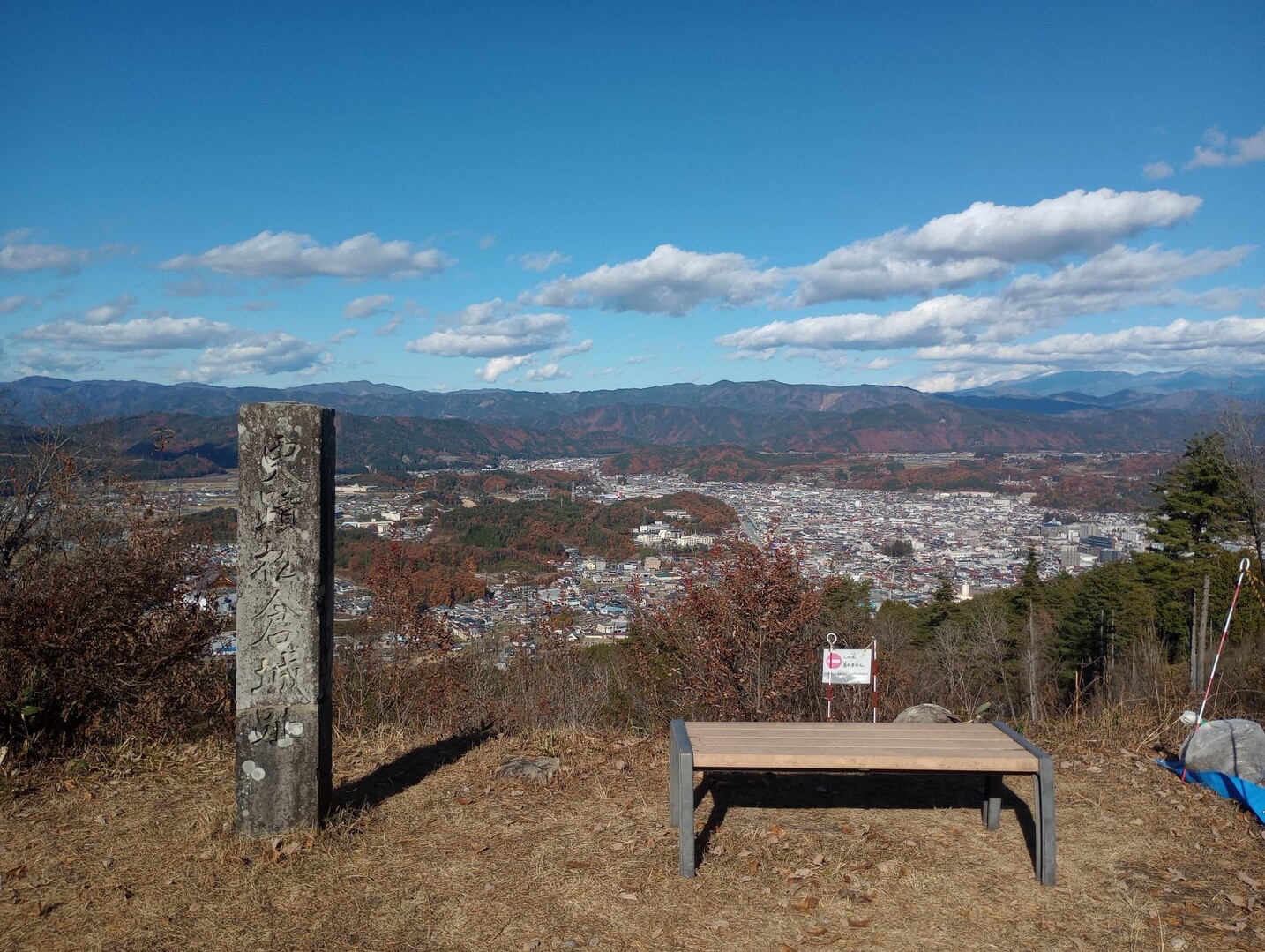 🚃番外編🚞出張📝松倉城跡 / GNMTさんのウォーキングの活動データ | YAMAP / ヤマップ