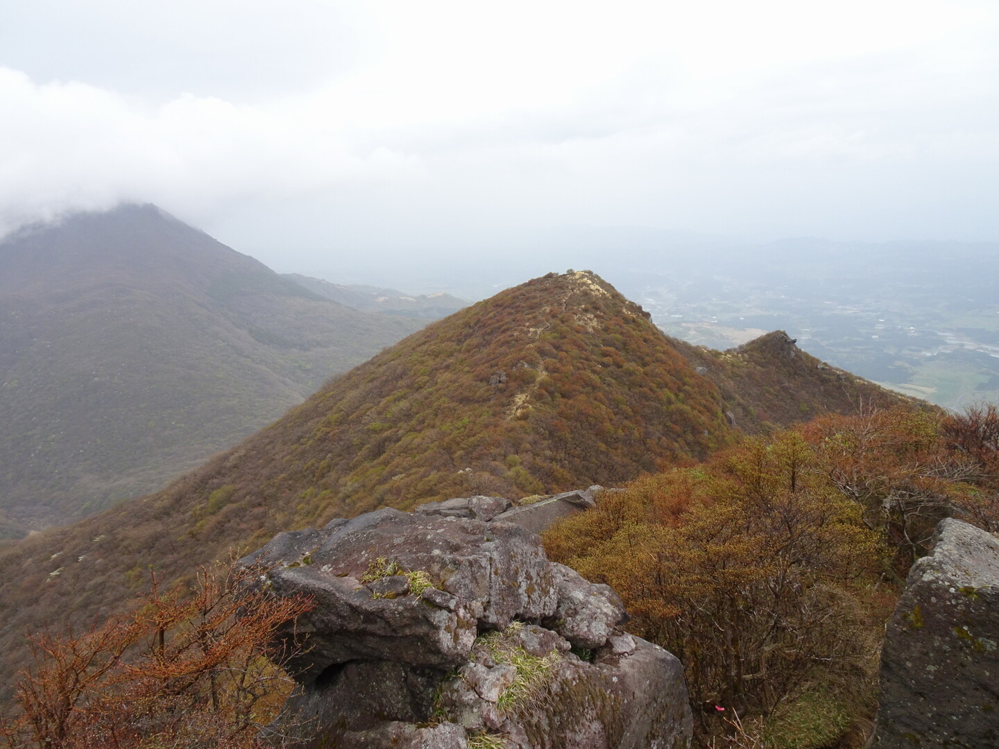 小雨の中、立中山・鳴子山⛰に初登頂 ️ / masapi-さんの九重山（久住山）・大船山・星生山の活動データ | YAMAP / ヤマップ