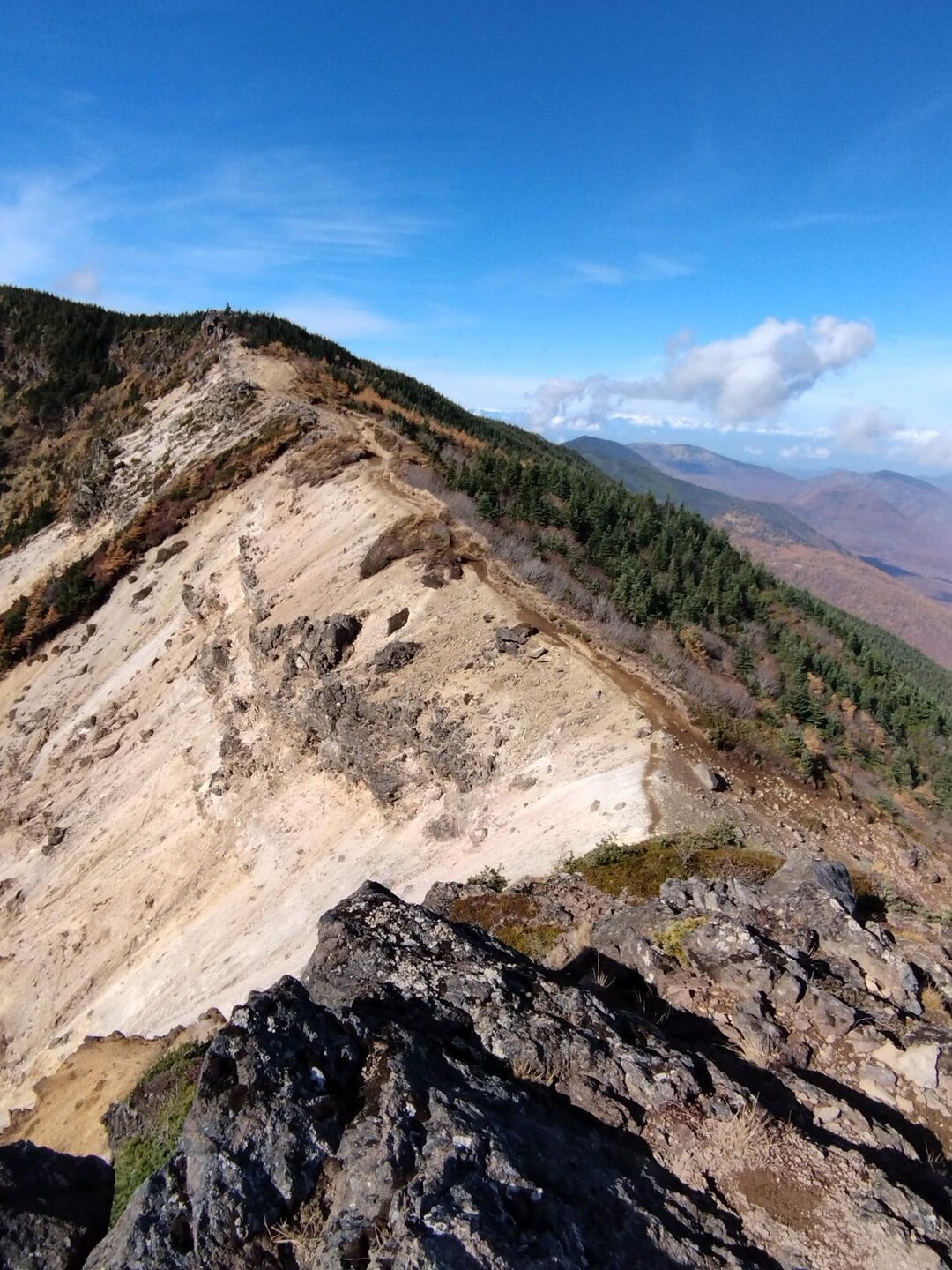 車坂山・槍ヶ鞘・トーミの頭・黒斑山・蛇骨岳・仙人岳・鋸岳 / mioさんの浅間山・黒斑山・篭ノ登山の活動データ | YAMAP / ヤマップ