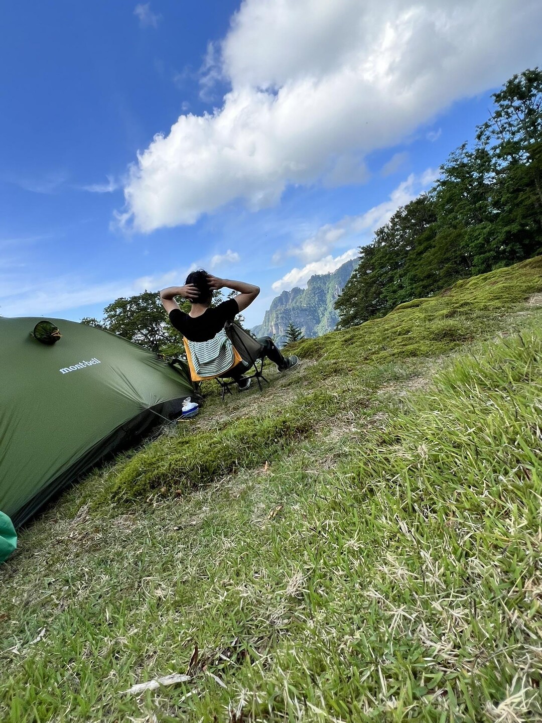 あの時から😌ずっと💗気持ちは💌傾いていた…🥹傾きテン🏕️💕 / 💚ever green👒さんの傾山の活動データ | YAMAP / ヤマップ