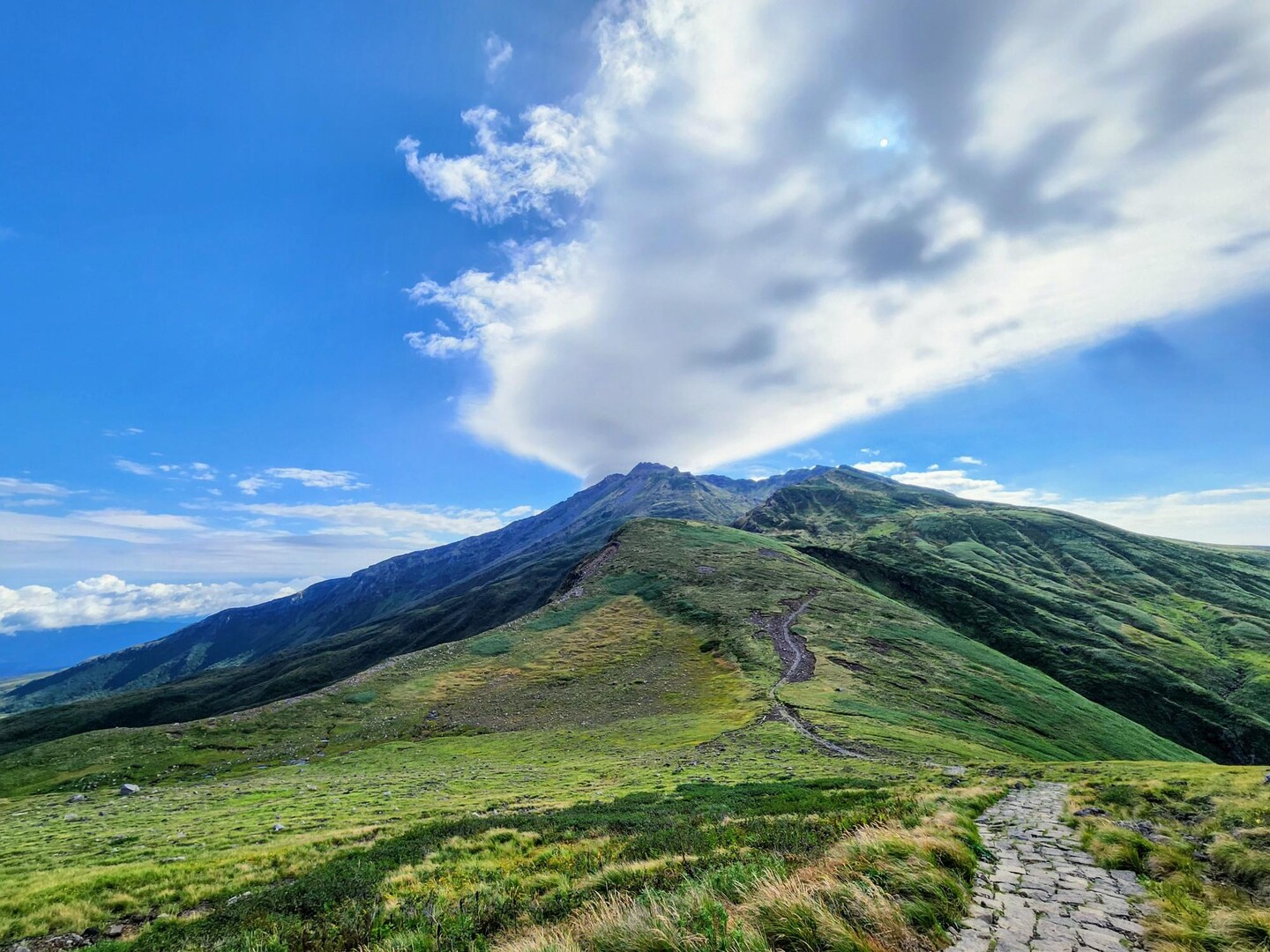 鉾立→外輪山→七高山・鳥海山（新山）→荒神ヶ岳 / CB1300kaさんの鳥海山・七高山・笙ヶ岳の活動データ | YAMAP / ヤマップ