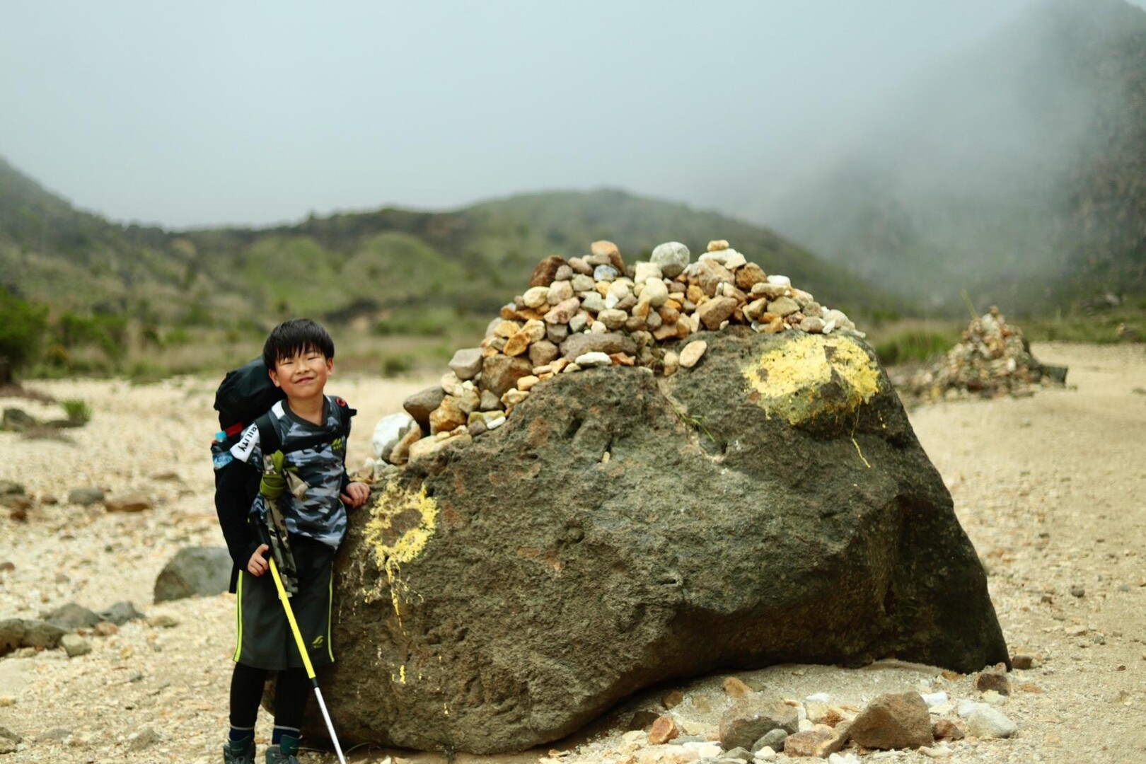 Riku👦と雲海☁️とミヤマキリシマ🌸 / nanapapaさんの九重山（久住山）・大船山・星生山の活動データ | YAMAP / ヤマップ