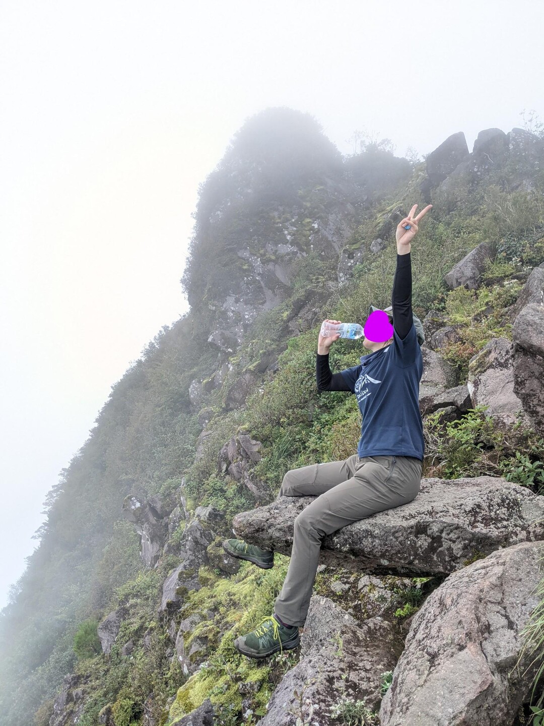 宇多田ヒカル岩を求めて 象山(笹ヶ峰)・烏ヶ山 / ナオナオ🍄さんの烏ヶ山・象山（笹ヶ峰）の活動データ | YAMAP / ヤマップ