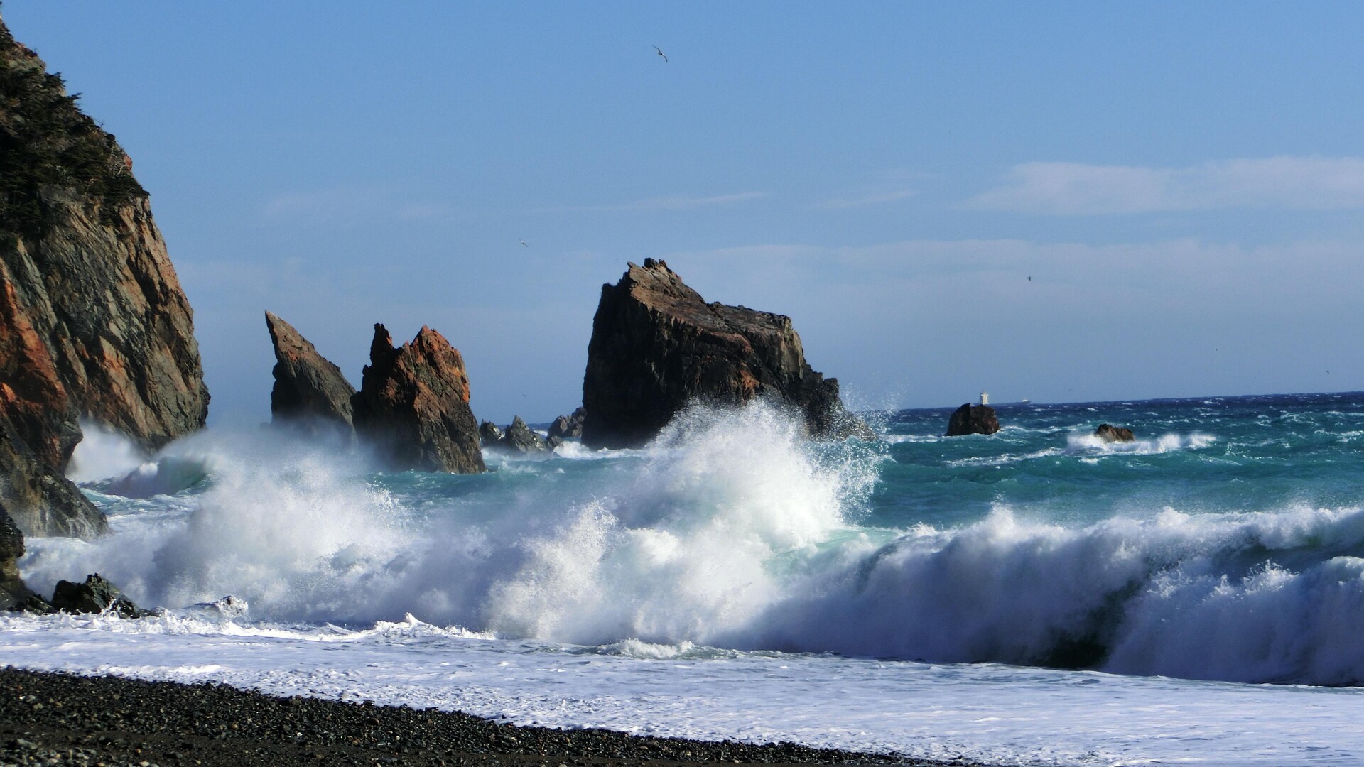 ★霞露ヶ岳★美しい海と波 ＆海抜0mからの急登りハイク🗻🚶‍♂️ / まさくんさんの霞露ヶ岳・船越半島の活動データ | YAMAP / ヤマップ