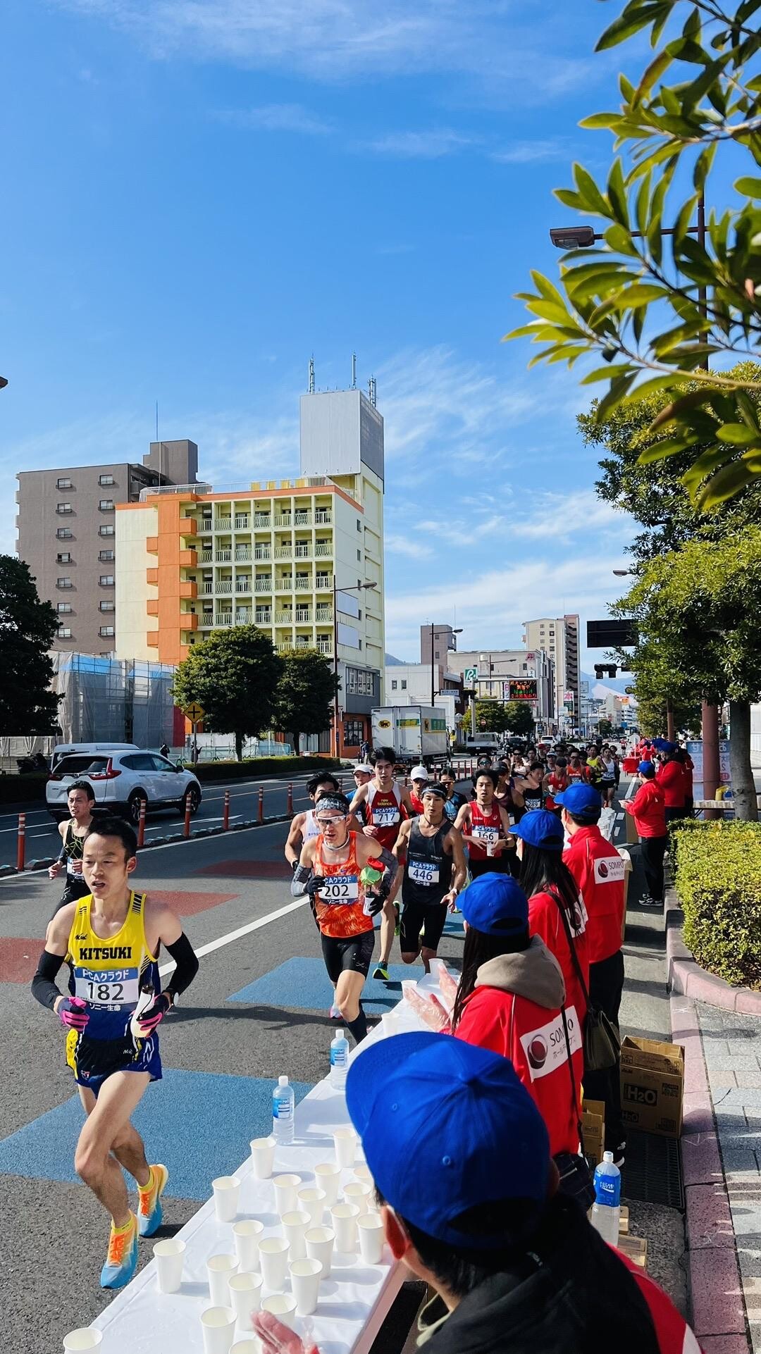 「別大マラソン」と給水マン(๑˃̵ᴗ˂̵) / mic（ﾐｯｸ）🐾さんのその他の活動データ | YAMAP / ヤマップ
