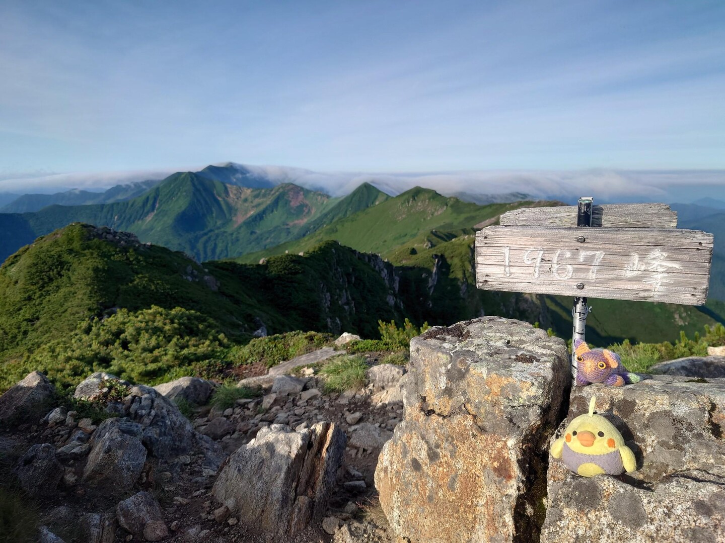 ピパイロ・1967峰(北海道百名山) / fujisunさんの幌尻岳・戸蔦別岳・伏美岳の活動データ | YAMAP / ヤマップ