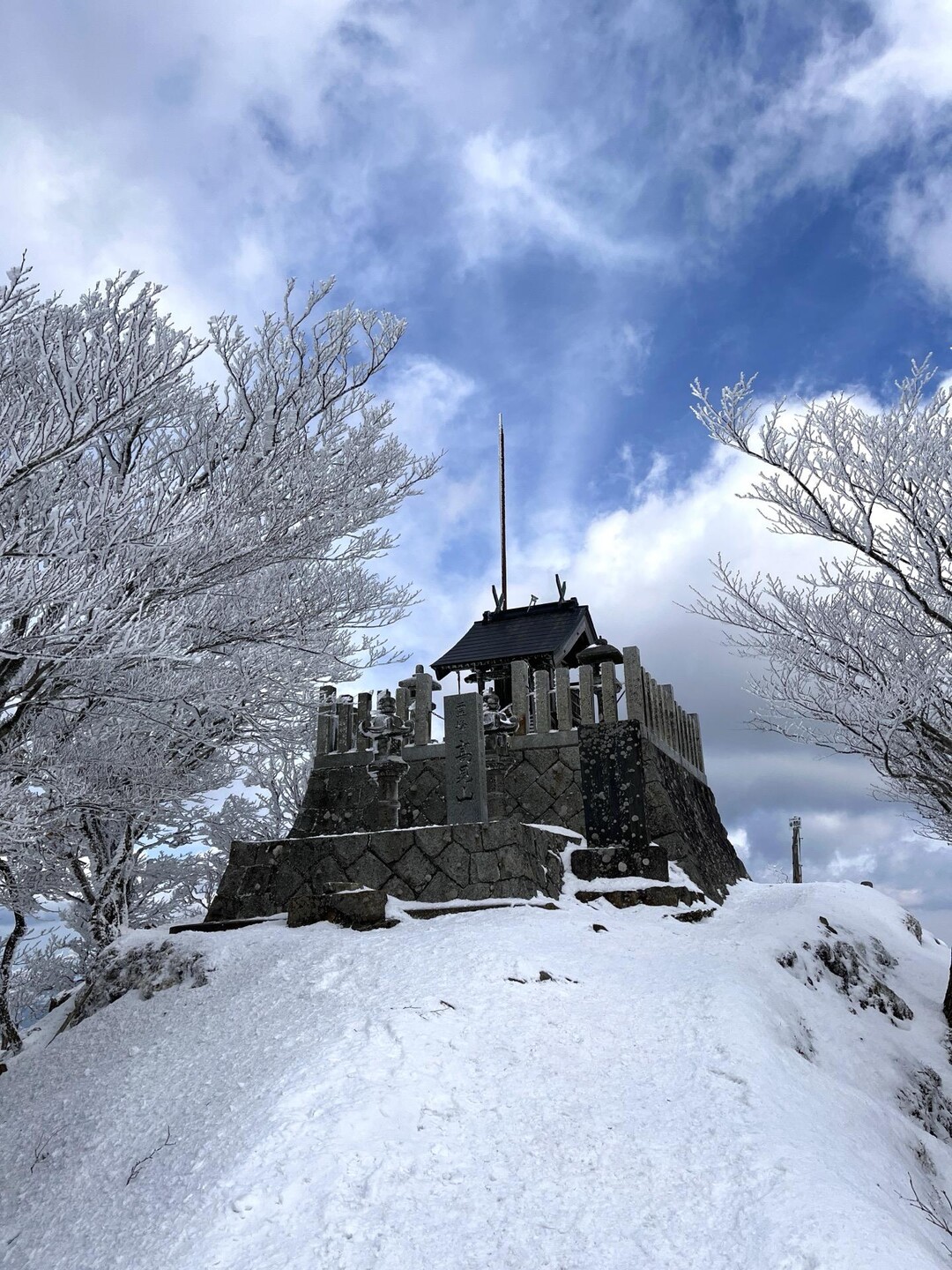 そろそろ霧氷 高見山 ️ / OLD HOUSEさんの高見山・黒石山・天狗山の活動データ | YAMAP / ヤマップ