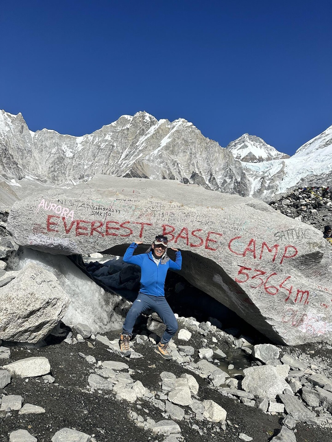 EBCエベレストベースキャンプ 2024-10-24 / いもしさんのエベレストベースキャンプ その1の活動データ | YAMAP / ヤマップ