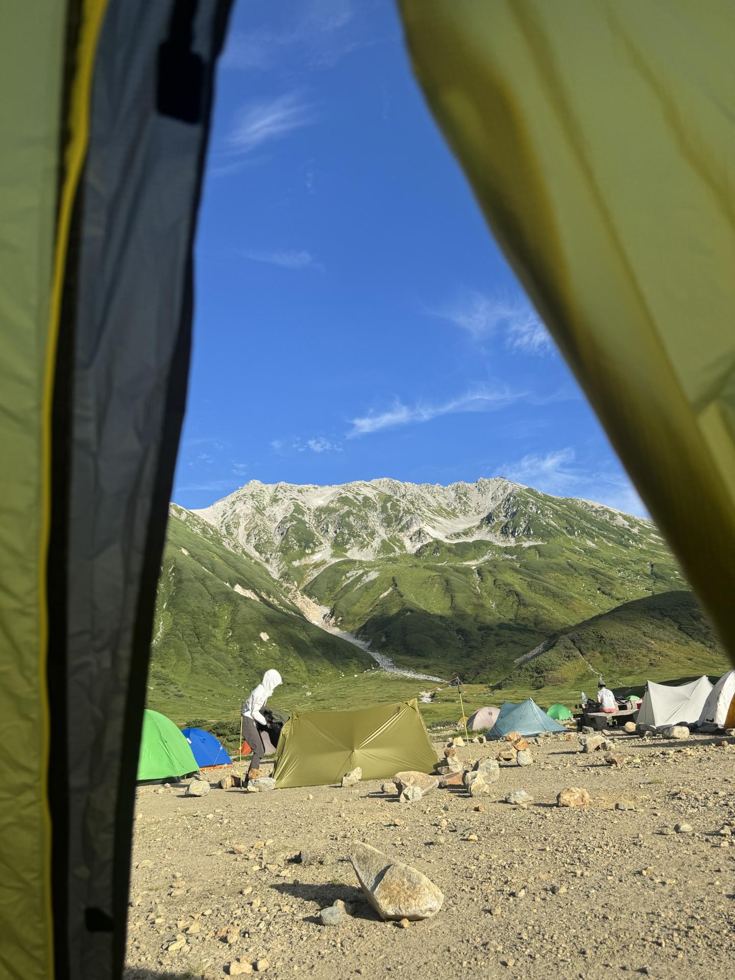 ⛺️テントで立山ステイ / mizu*kaさんの立山・雄山・浄土山の活動データ | YAMAP / ヤマップ