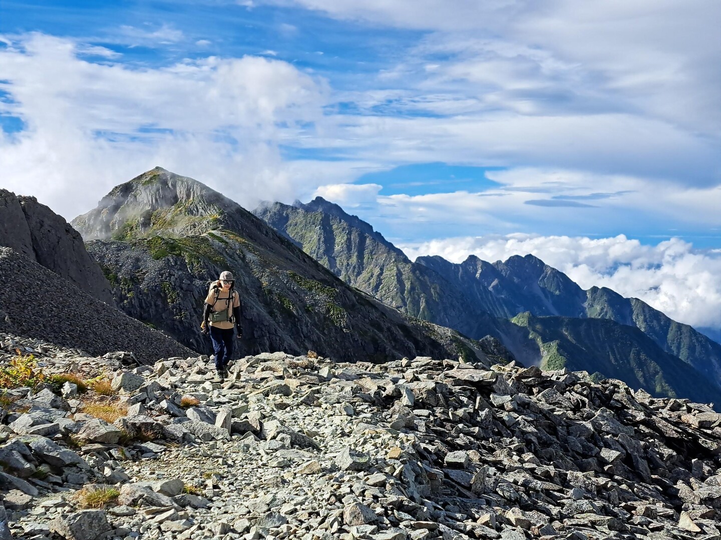 1Dayトリプル3(3000m3座)達成🎉 / カッキーずさんの槍ヶ岳・穂高岳・上高地の活動データ | YAMAP / ヤマップ