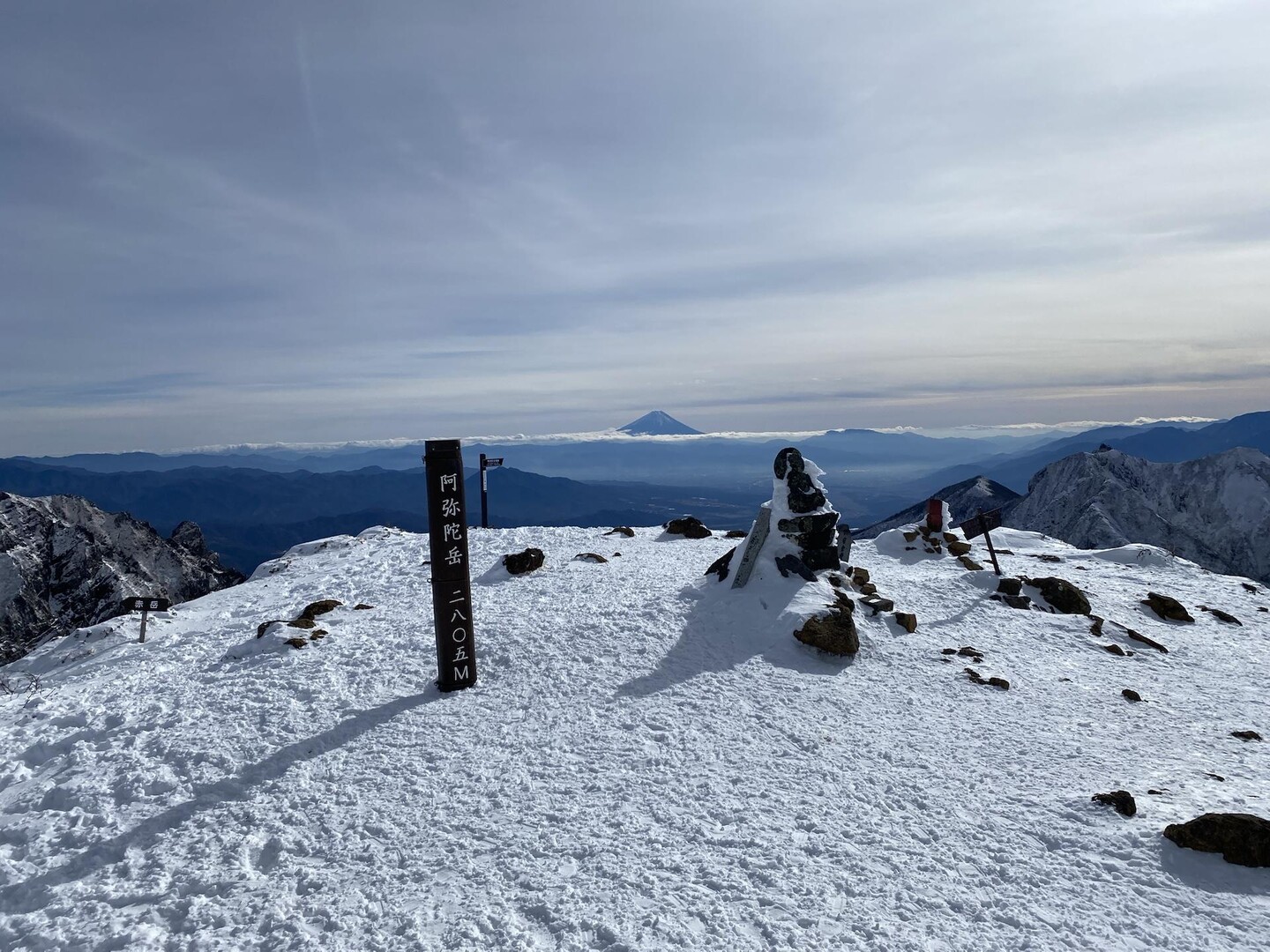 阿弥陀岳 in December / ken1ohtaさんの八ヶ岳（赤岳・硫黄岳・天狗岳）の活動データ | YAMAP / ヤマップ