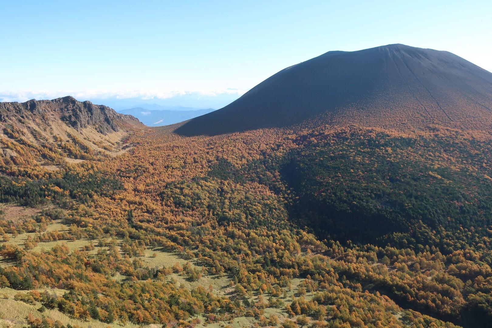 浅間山外輪山（秋）車坂峠～草すべり～Jバンド周回 / ukonさんの浅間山・黒斑山・篭ノ登山の活動データ | YAMAP / ヤマップ