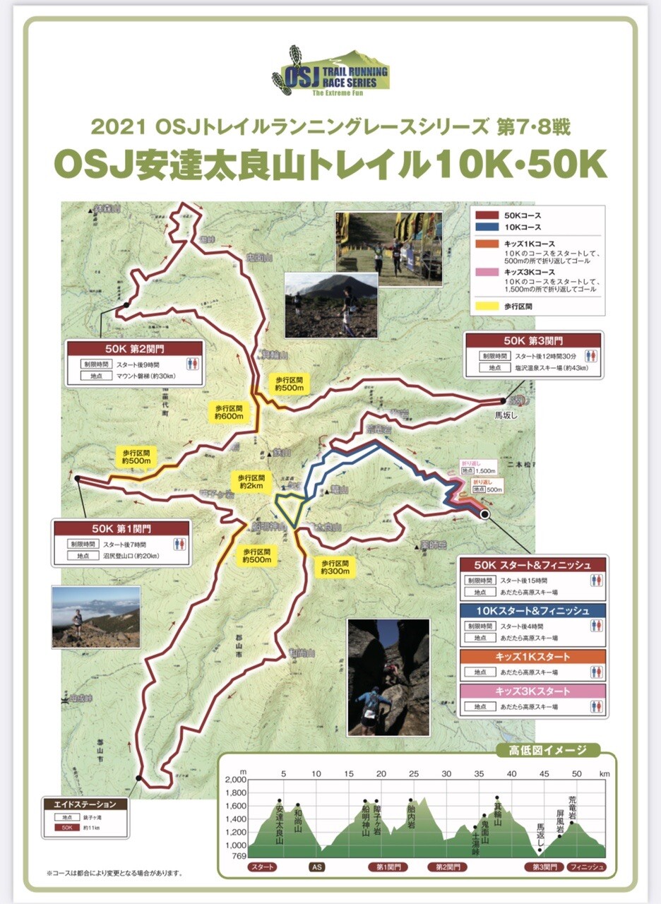 OSJ安達太良山トレイル10Kにエントリ... / まさひろさんのモーメント | YAMAP / ヤマップ