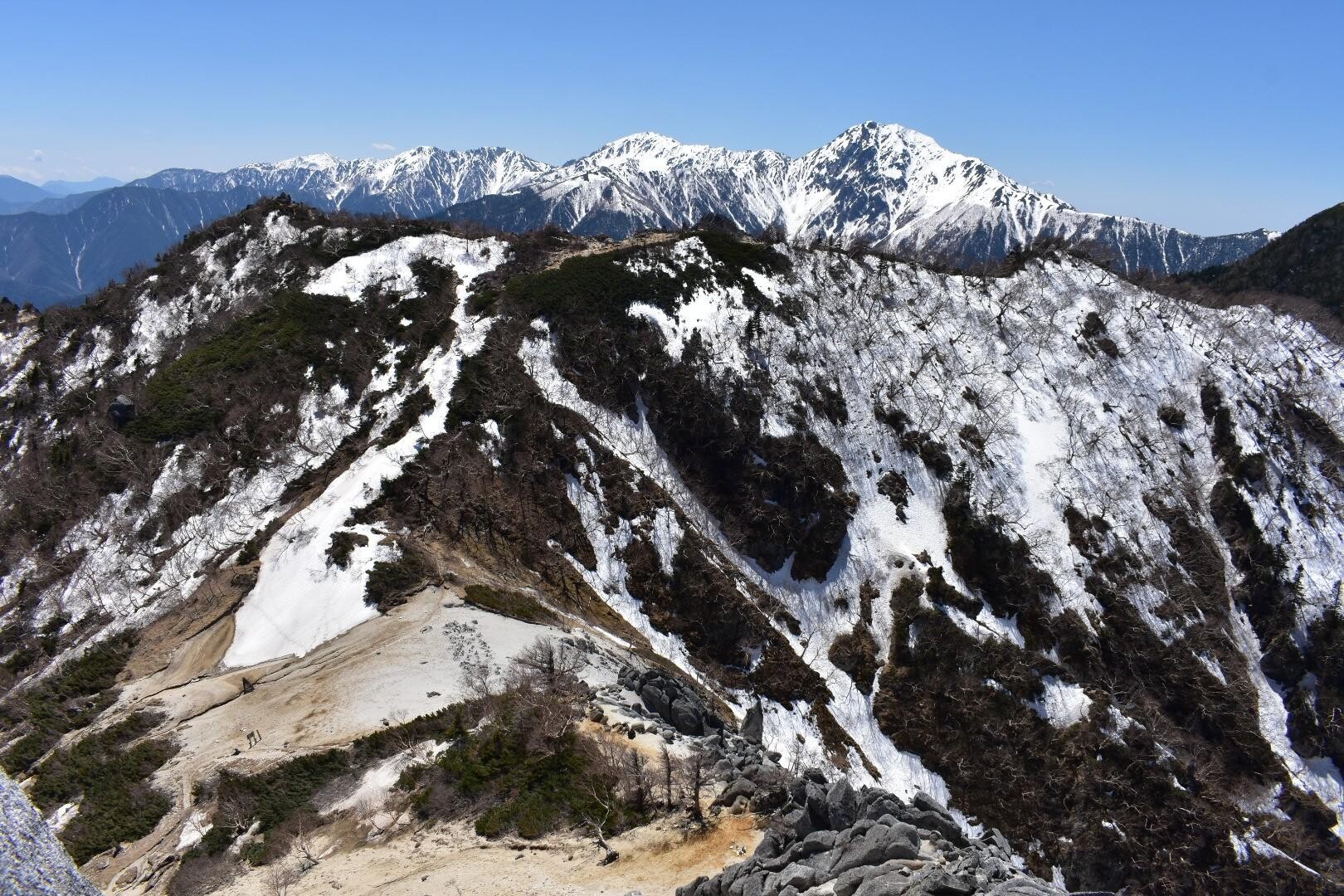残雪期 鳳凰三山 / kurichanさんの鳳凰山・地蔵岳・観音岳・薬師岳の活動データ | YAMAP / ヤマップ