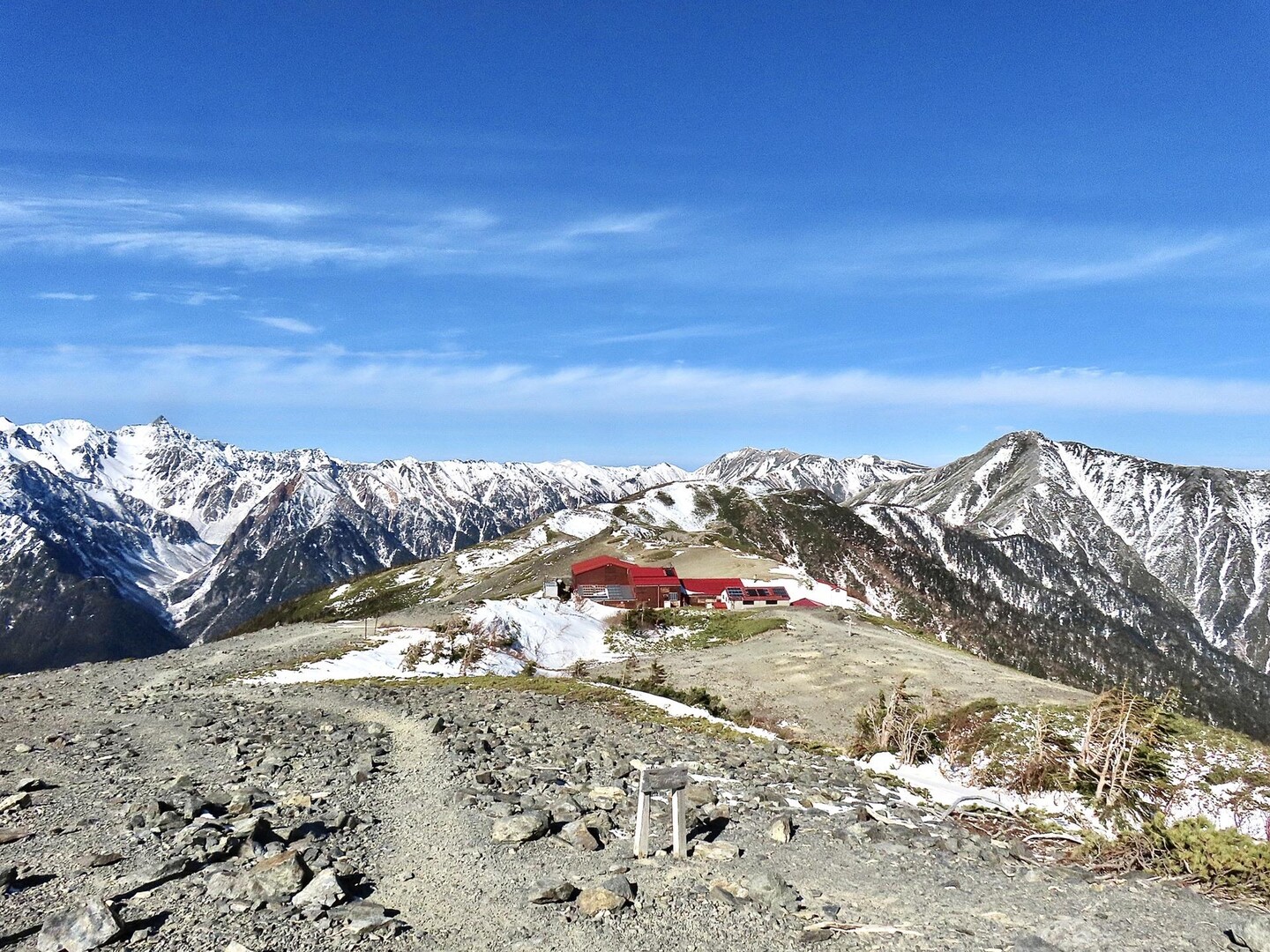 絶景と爆風の冬の蝶ヶ岳 / asimkさんの常念岳・大天井岳・燕岳の活動データ | YAMAP / ヤマップ