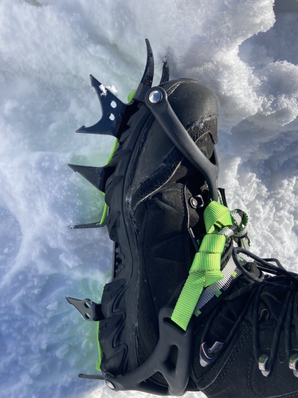 これから、新しいアイゼンとワカンを持って... / ISAさんのモーメント | YAMAP / ヤマップ