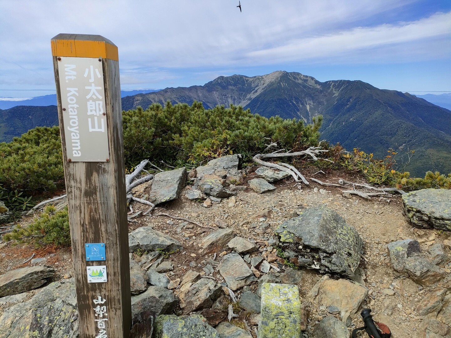 小太郎山 / maekaoさんの北岳・間ノ岳・農鳥岳の活動データ | YAMAP / ヤマップ