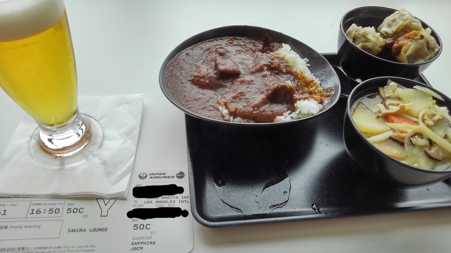 JALカレーを食べたいということが海外に... / ほるへ さんのモーメント | YAMAP / ヤマップ