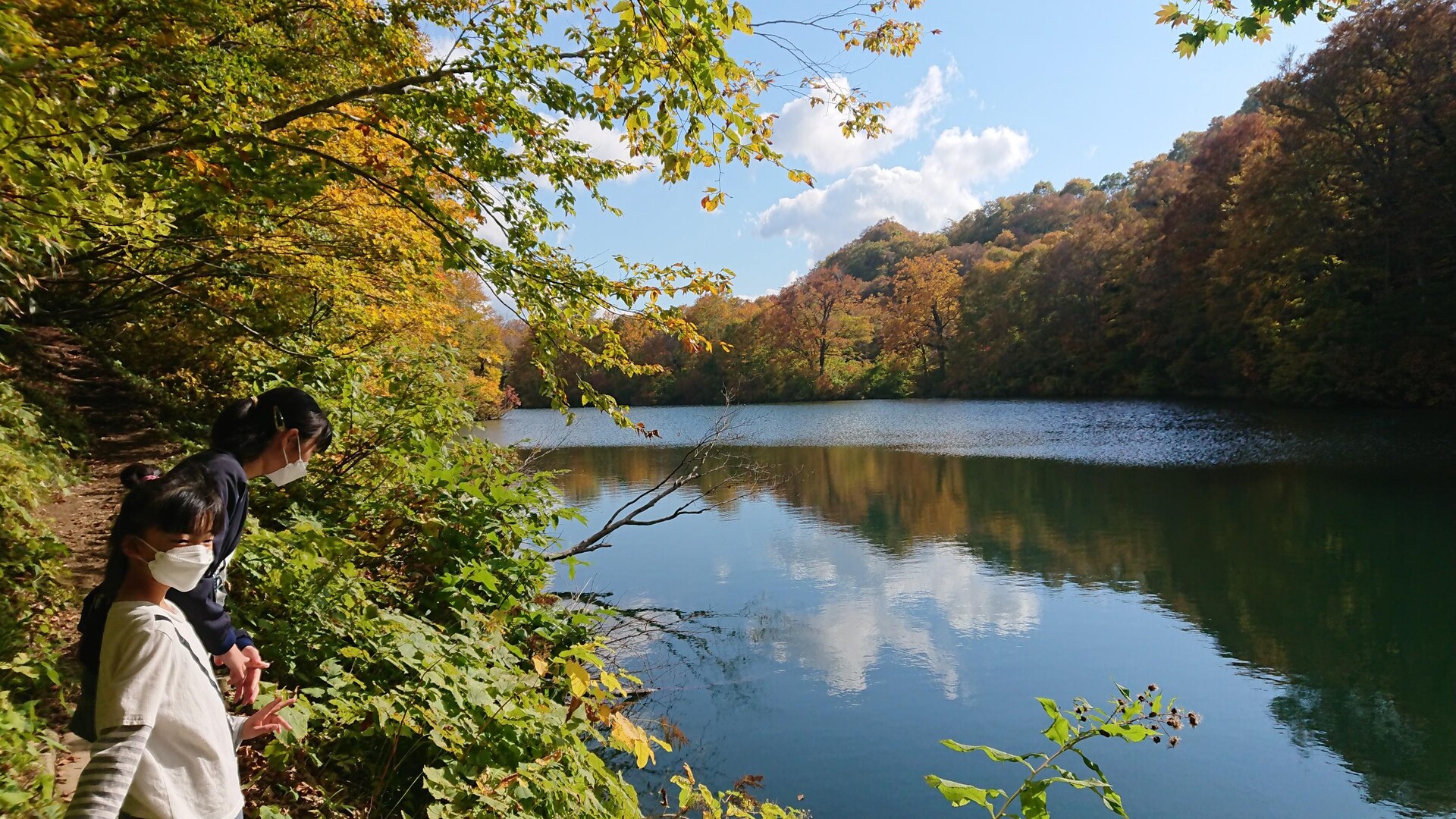 鎌池 (長野小谷村) 今日は小谷村に蕎... / しるばさんのモーメント | YAMAP / ヤマップ