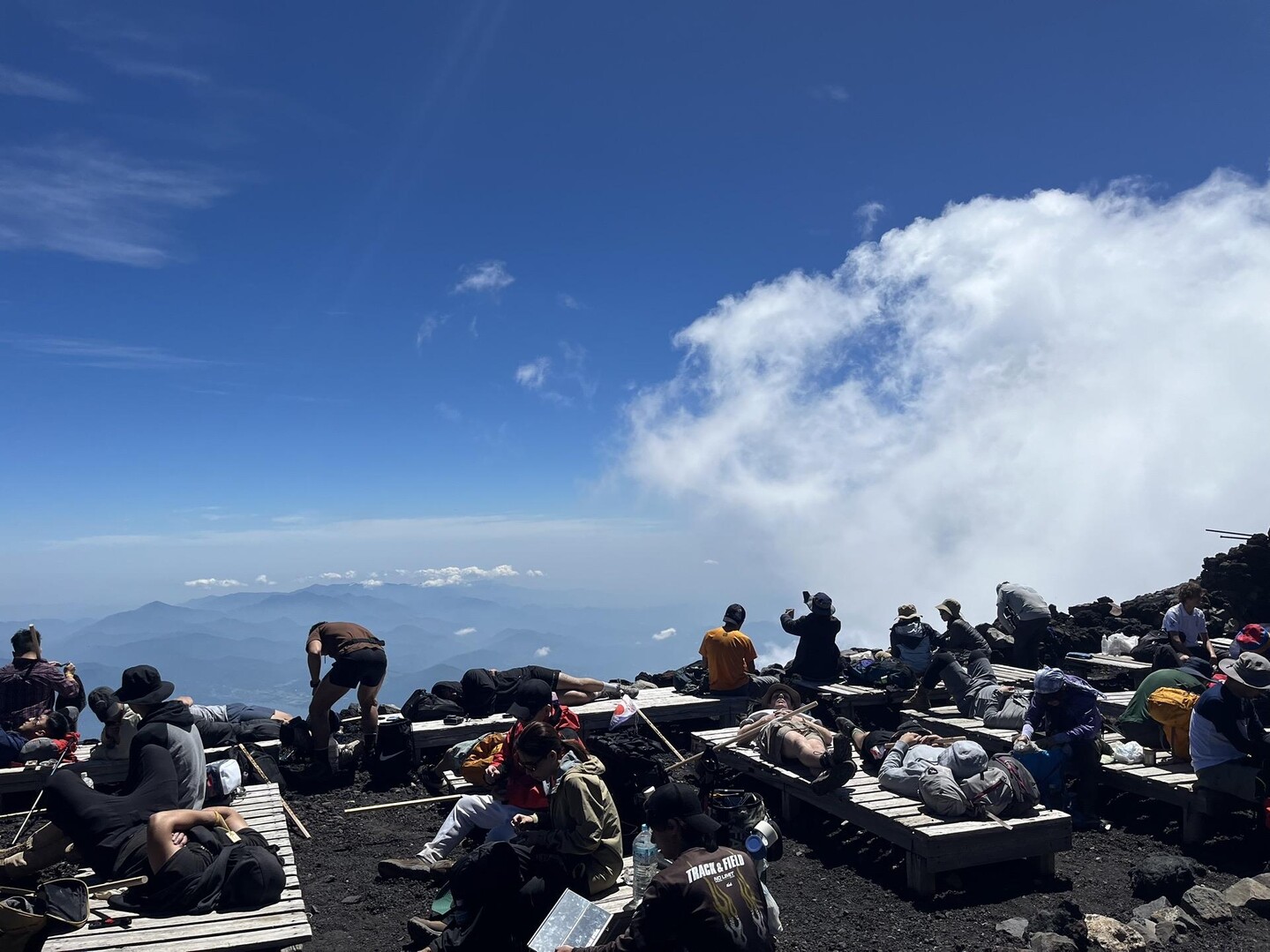富士山 中の茶屋からピストン / fumさんの富士山の活動データ | YAMAP / ヤマップ