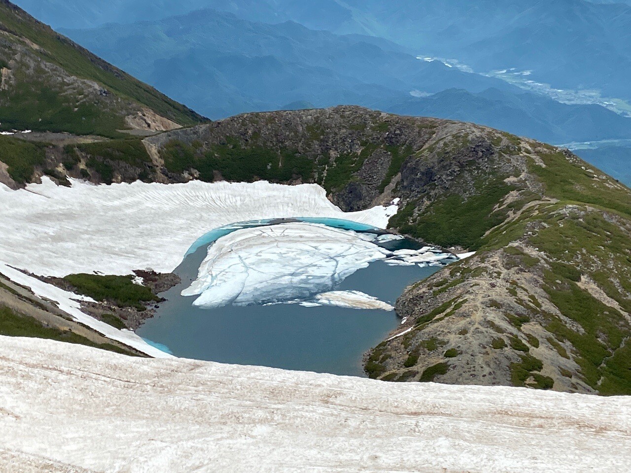 御嶽山 ドラゴンアイ2021-06-12 / kato8686さんの御嶽山・継子岳・摩利支天山の活動データ | YAMAP / ヤマップ