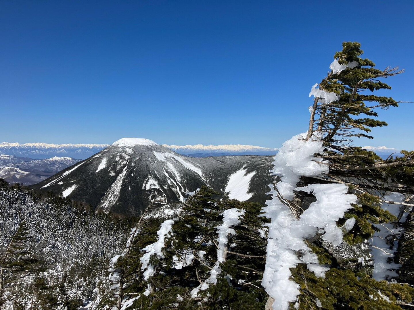 北横岳（南峰）・北横岳（北峰）02/27/2023 / ykさんの蓼科山・横岳・縞枯山の活動データ | YAMAP / ヤマップ