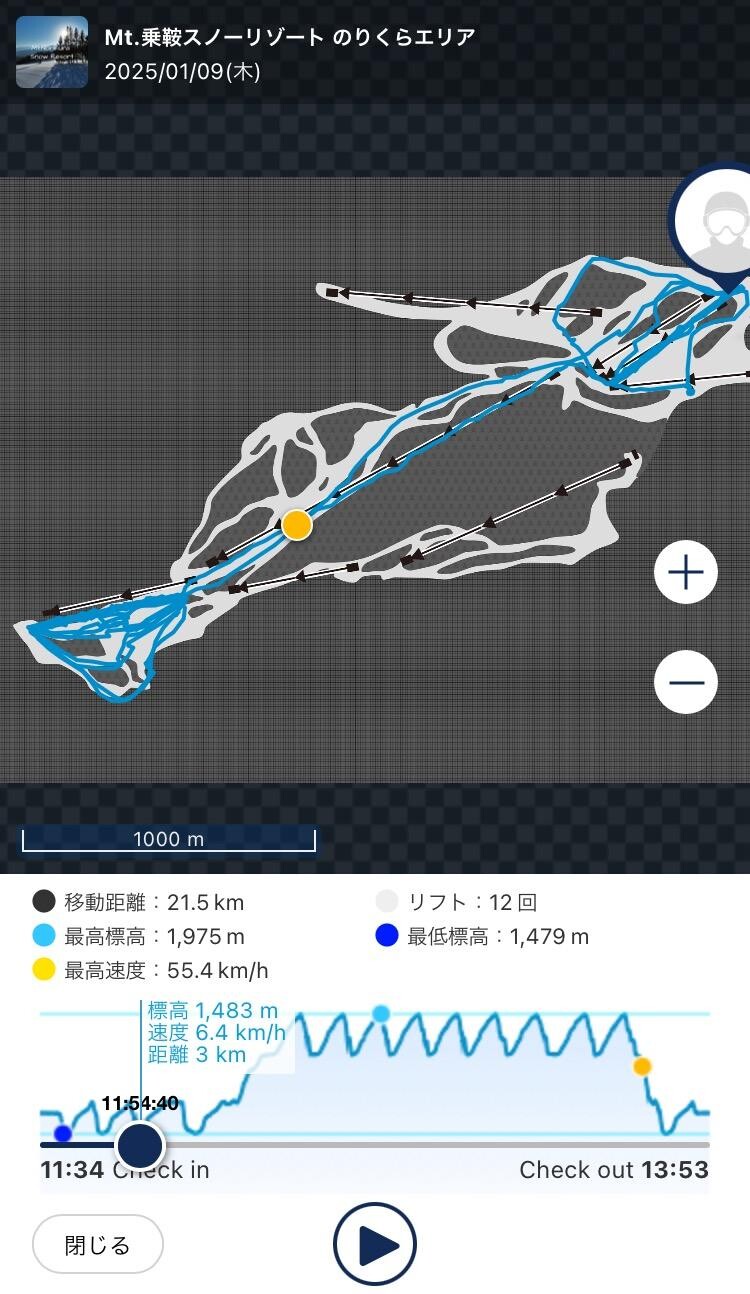 今日はMt.乗鞍スノーリゾートでパウダー... / mc40さんのモーメント | YAMAP / ヤマップ