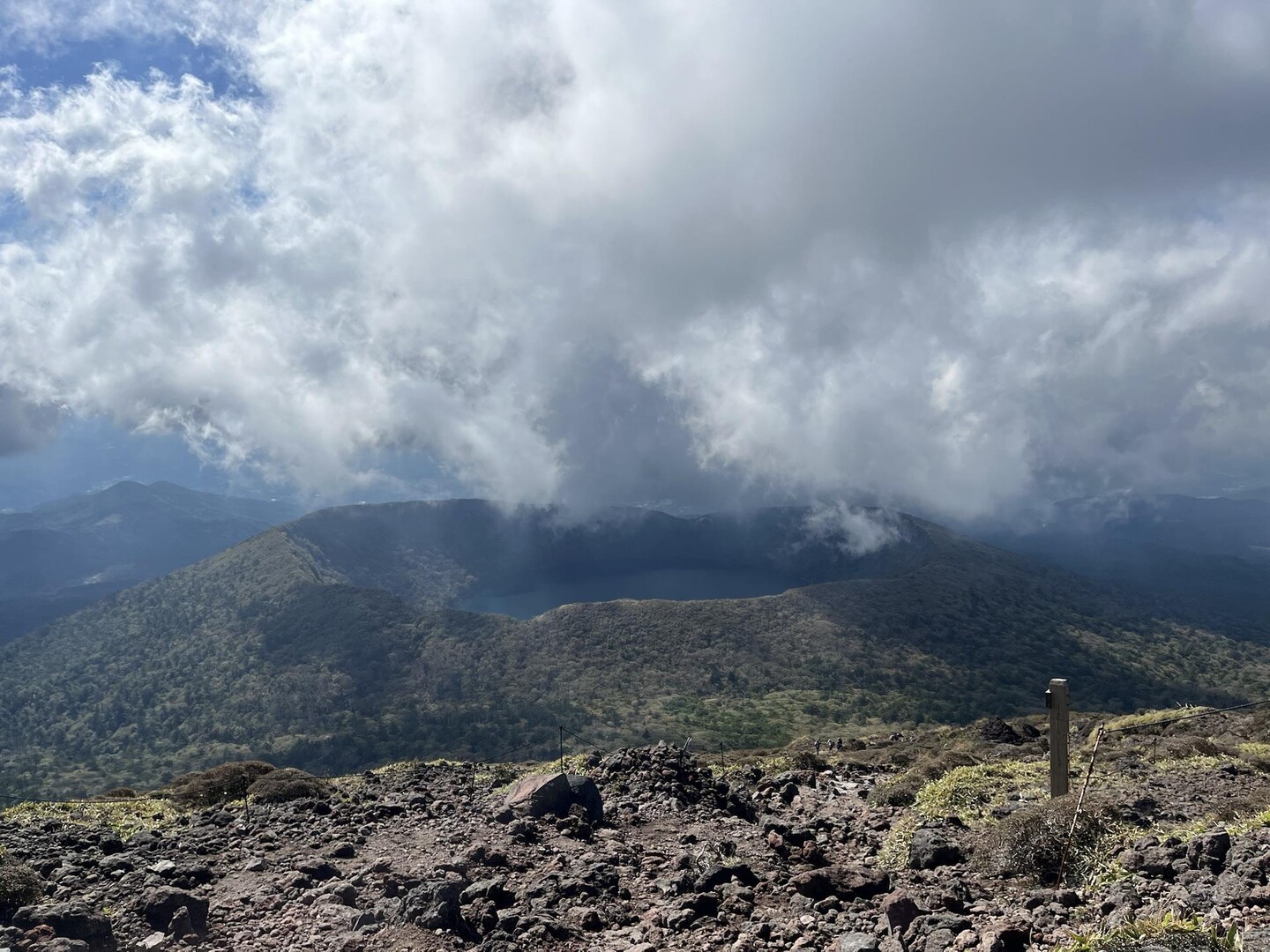 韓国岳（霧島山） / リオさんの霧島山・韓国岳・高千穂峰・夷守岳・烏帽子岳の活動データ | YAMAP / ヤマップ