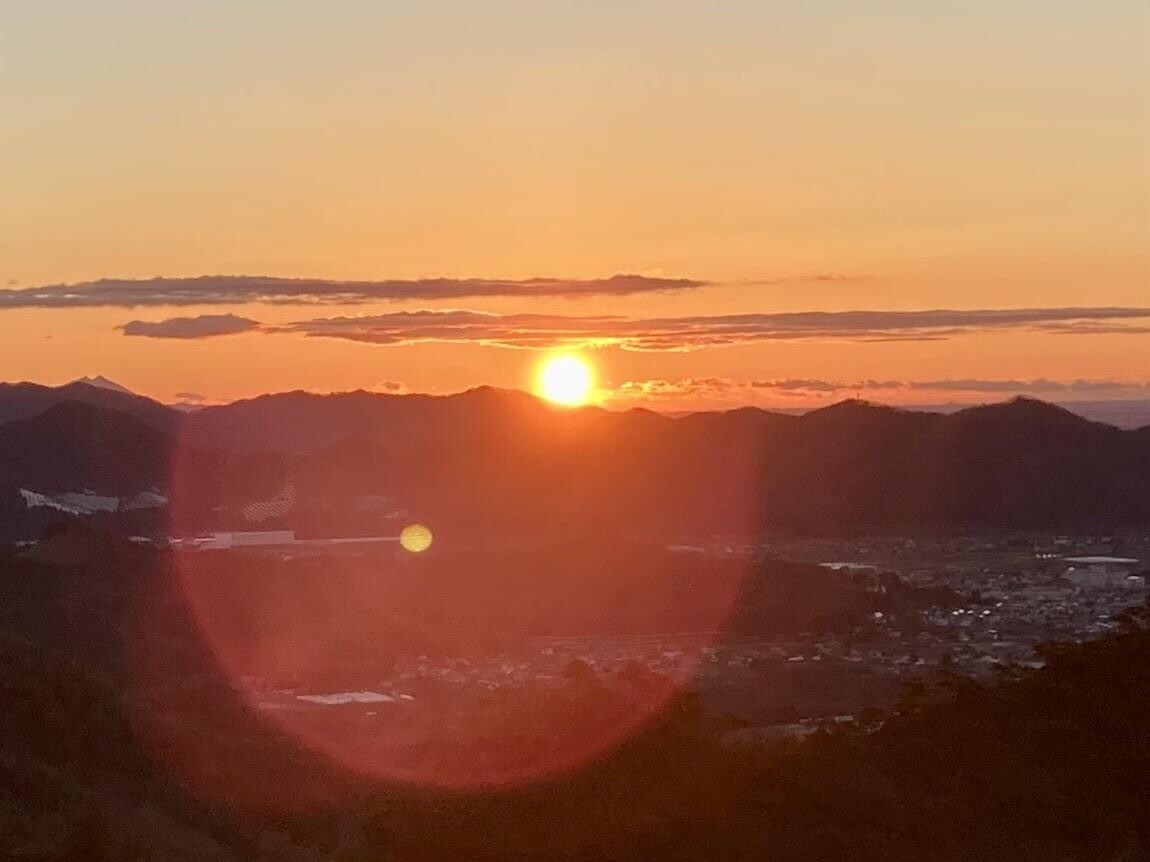 zero からのスタート 初日の出 / Yosshyさんの三床山・金原山の活動データ | YAMAP / ヤマップ