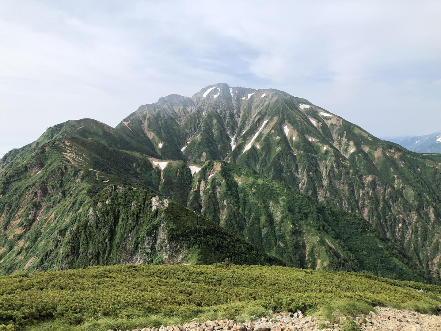 黒菱から唐松五竜 / dorry さんの鹿島槍ヶ岳・五竜岳（五龍岳）・唐松岳の活動データ | YAMAP / ヤマップ