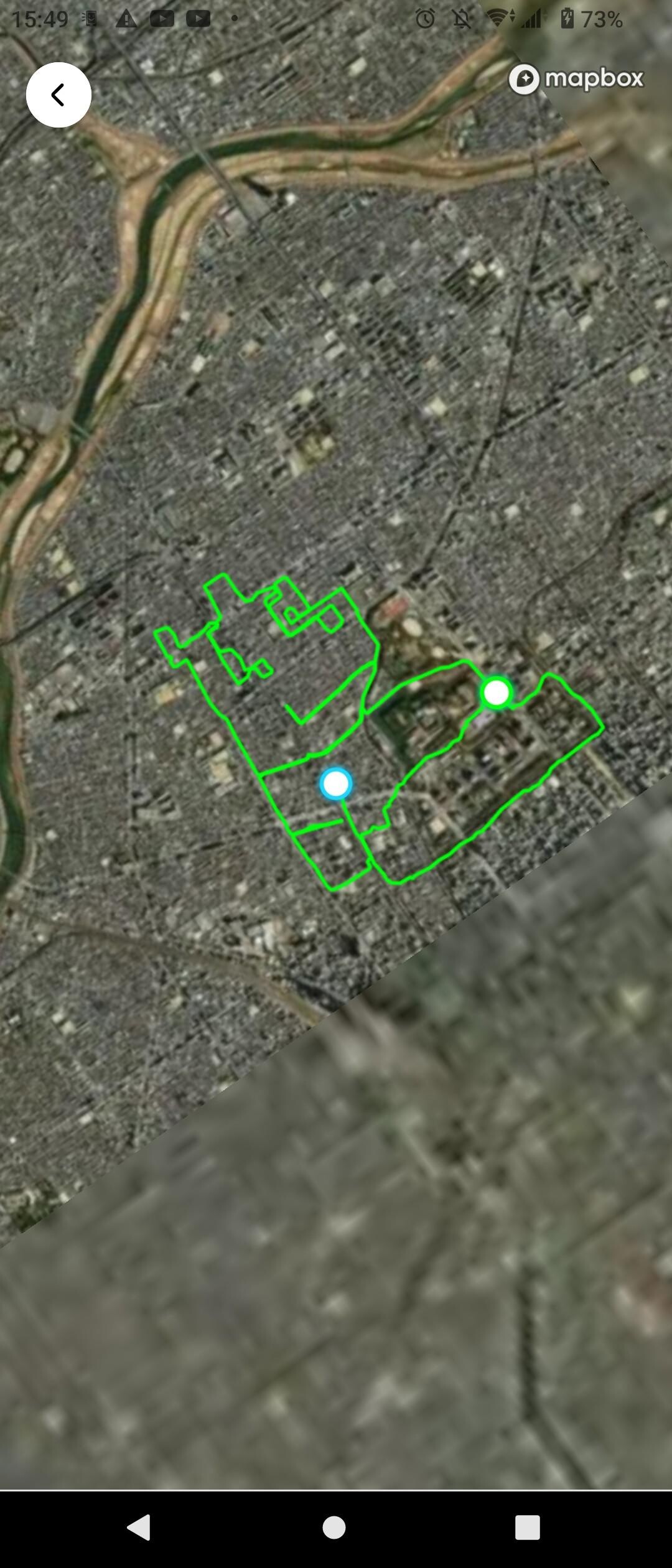 名古屋でGPSアート:くまのプーさん🐻 / 青いBBペーパーさんの名古屋市の活動データ | YAMAP / ヤマップ