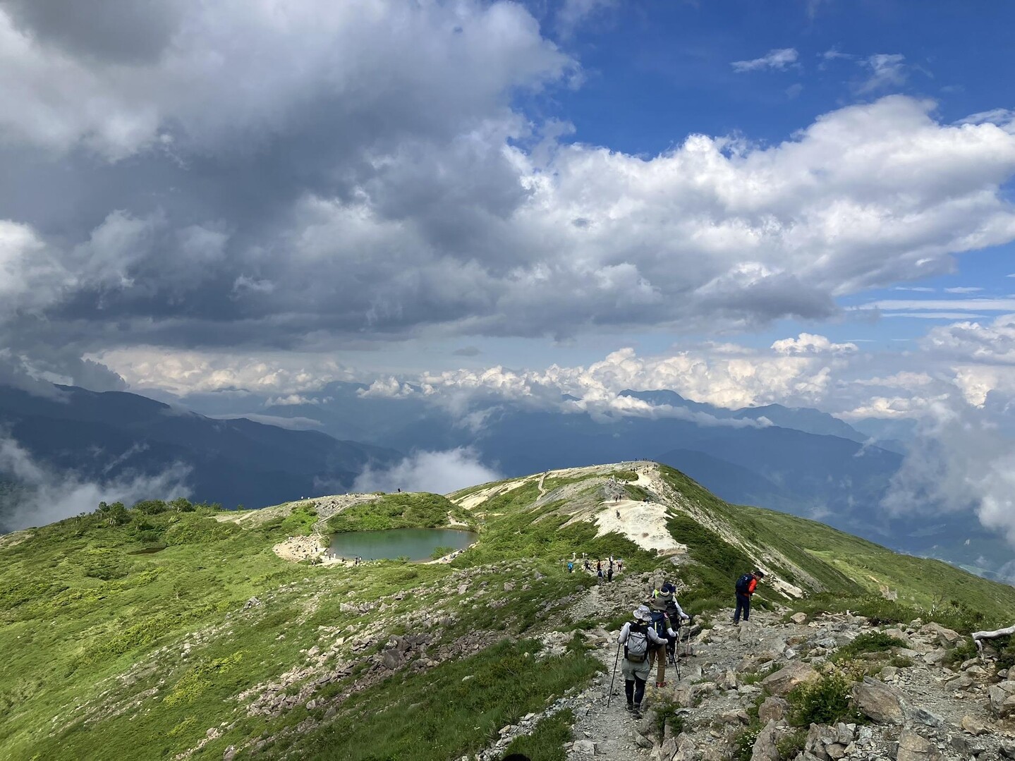 八方山・唐松岳 / yuuさんの鹿島槍ヶ岳・五竜岳（五龍岳）・唐松岳の活動データ | YAMAP / ヤマップ