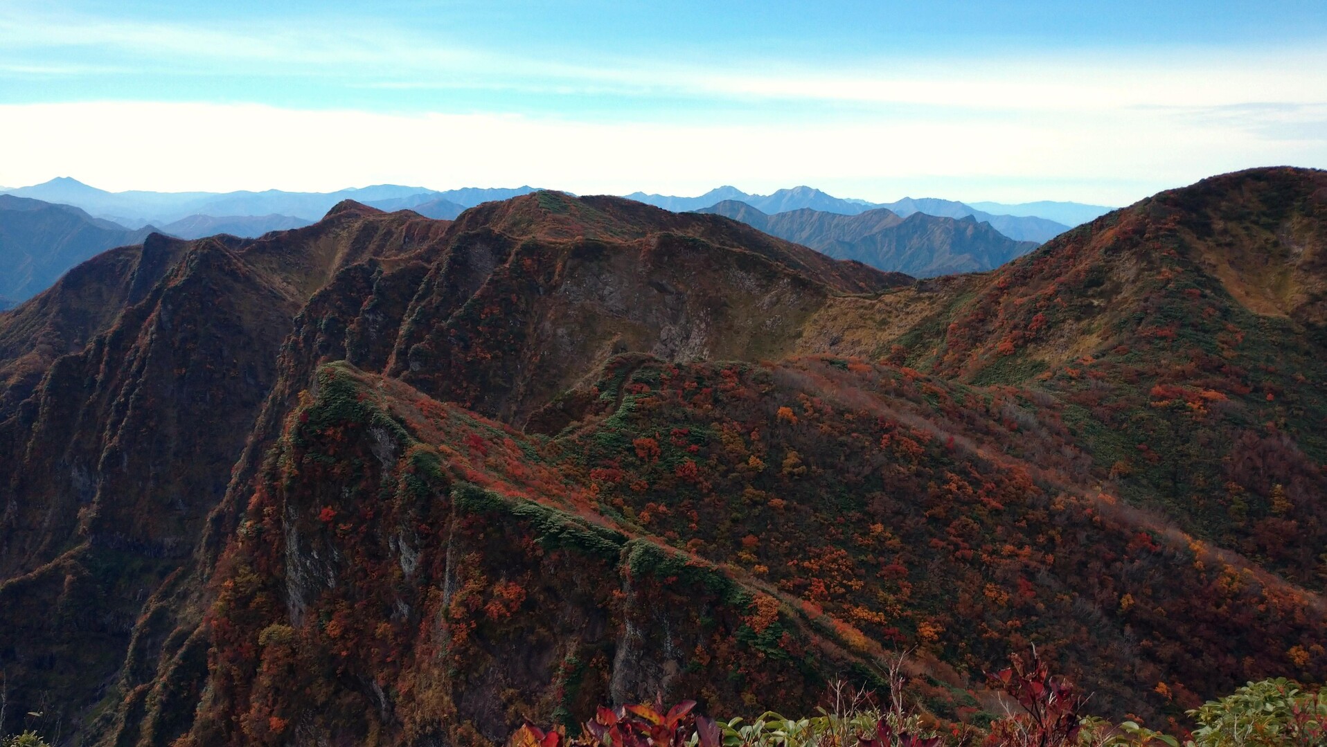 🍁鬼ヶ面山から浅草岳🍁 / 近道さんの浅草岳・鬼ヶ面山の活動データ | YAMAP / ヤマップ