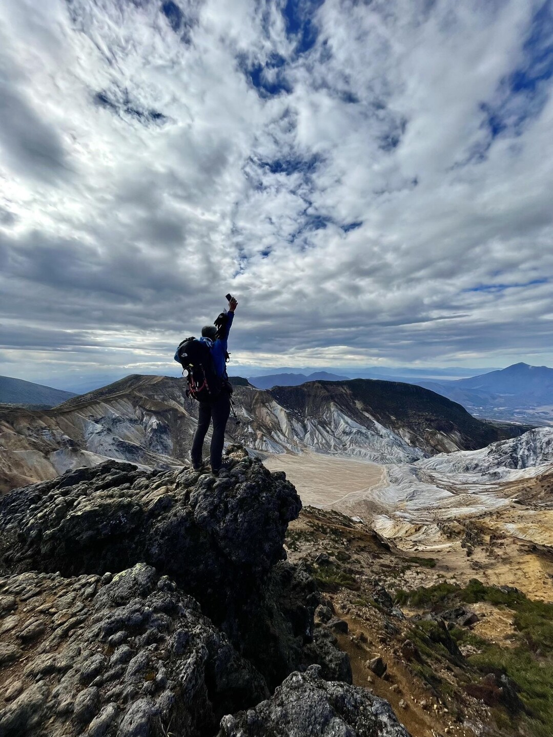 箕輪山偵察📸安達太良山⇄箕輪山2022.11.26 / shivaさんの安達太良山・箕輪山・鬼面山の活動データ | YAMAP / ヤマップ