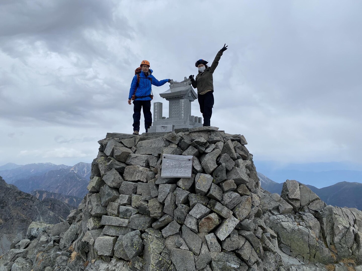 奥穂高岳 日本百名山30座目 / 山旅人生さんの槍ヶ岳・穂高岳・上高地の活動データ | YAMAP / ヤマップ