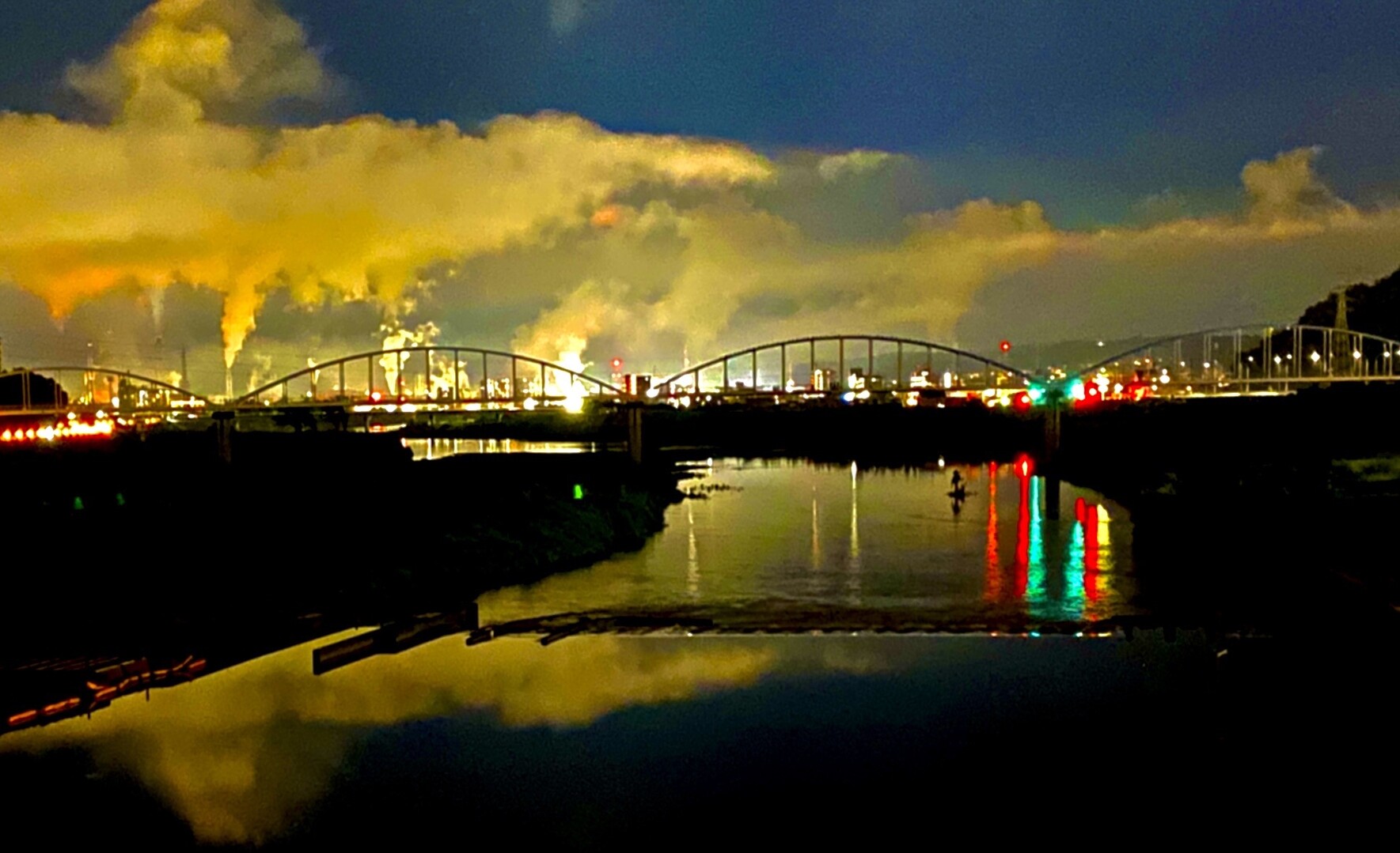 月灯なし、しかし雨上がりの夜、漂う低層... / ケムタク（Kemutaku）さんのモーメント | YAMAP / ヤマップ