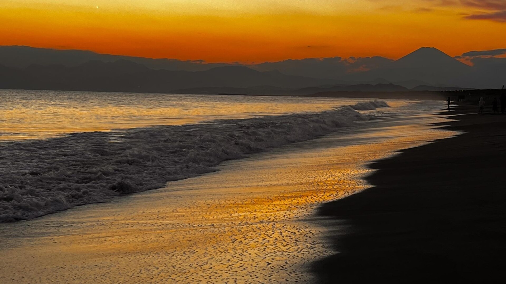 Shonan sunset today.... / Hirö☆Mさんのモーメント | YAMAP / ヤマップ