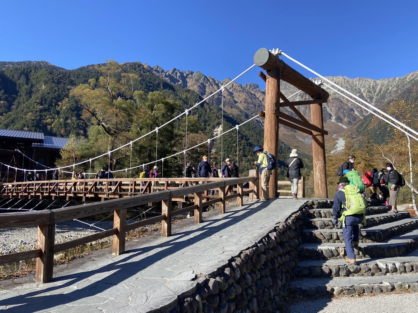 上高地-2022-10-20 / KEENさんの槍ヶ岳・穂高岳・上高地の活動データ | YAMAP / ヤマップ