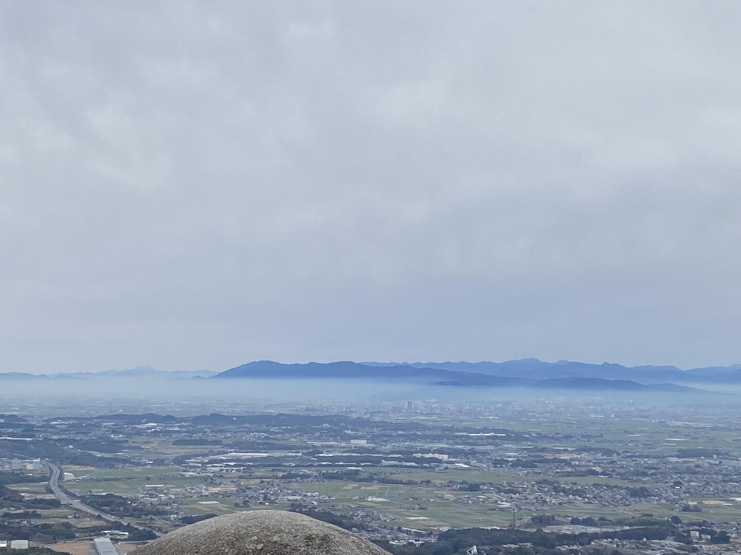 土器山から春霞の景色 / mo_caさんの金立山・金敷城山の活動データ | YAMAP / ヤマップ