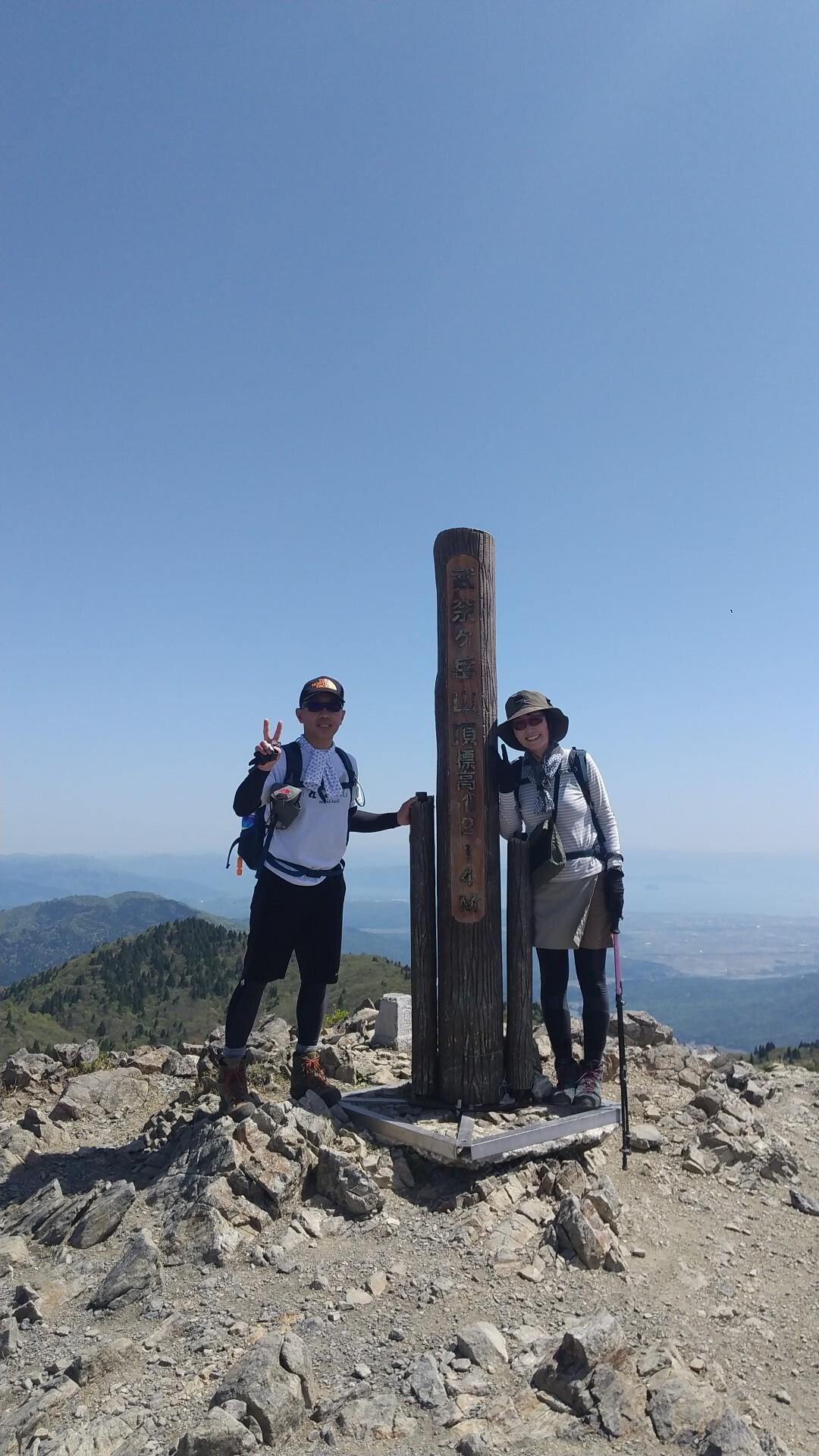 360°パノラマビュー 👍 🌿武奈ヶ岳🌿 イン谷口～🪨 / K&Hさんの比良山地・武奈ヶ岳・釈迦岳の活動データ | YAMAP / ヤマップ