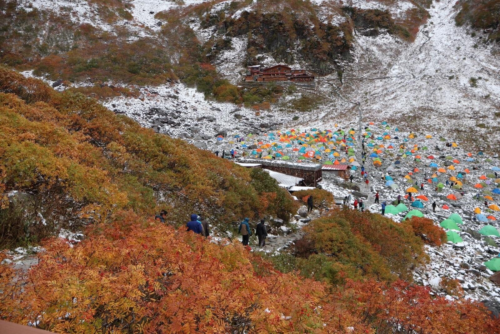 涸沢カール / YUKAKOさんのハイキングの活動データ | YAMAP / ヤマップ