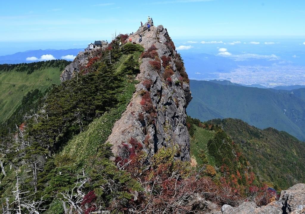 石鎚山・天狗岳・南尖峰 / H.Naokiさんの石鎚山・堂ヶ森・二ノ森の活動データ | YAMAP / ヤマップ